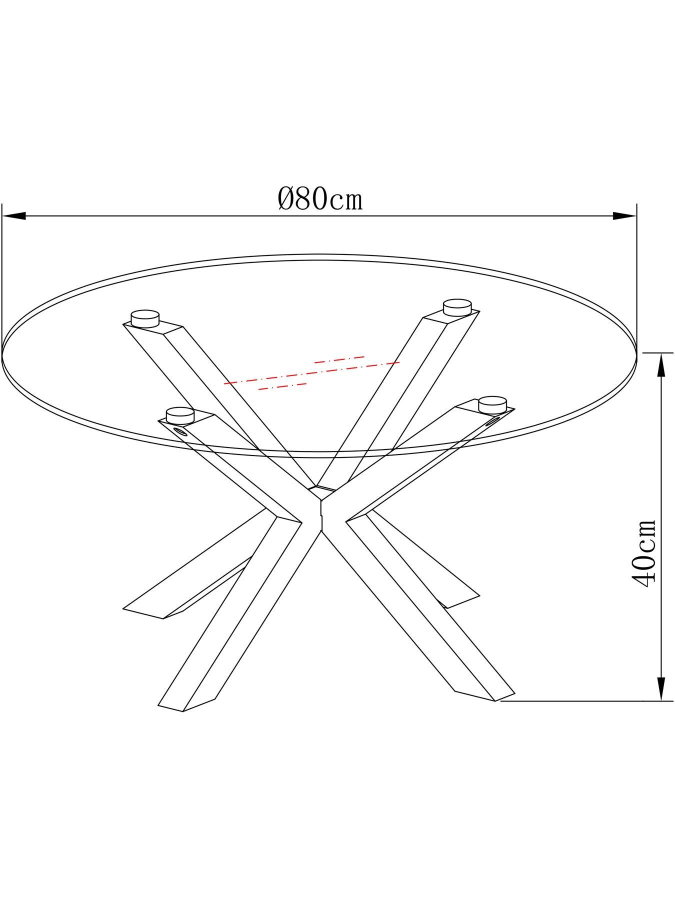 Very Home Chopstick Coffee Table - Black | Very