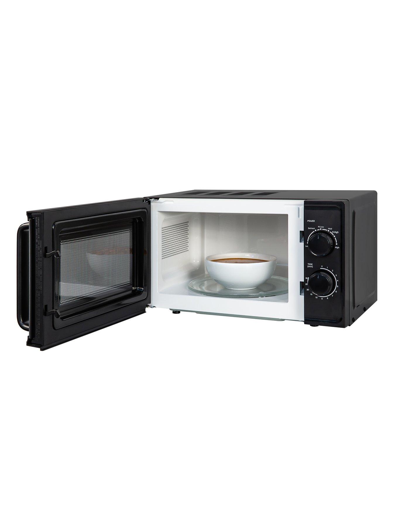 Russell Hobbs Textures 17L Black Microwave | very.co.uk