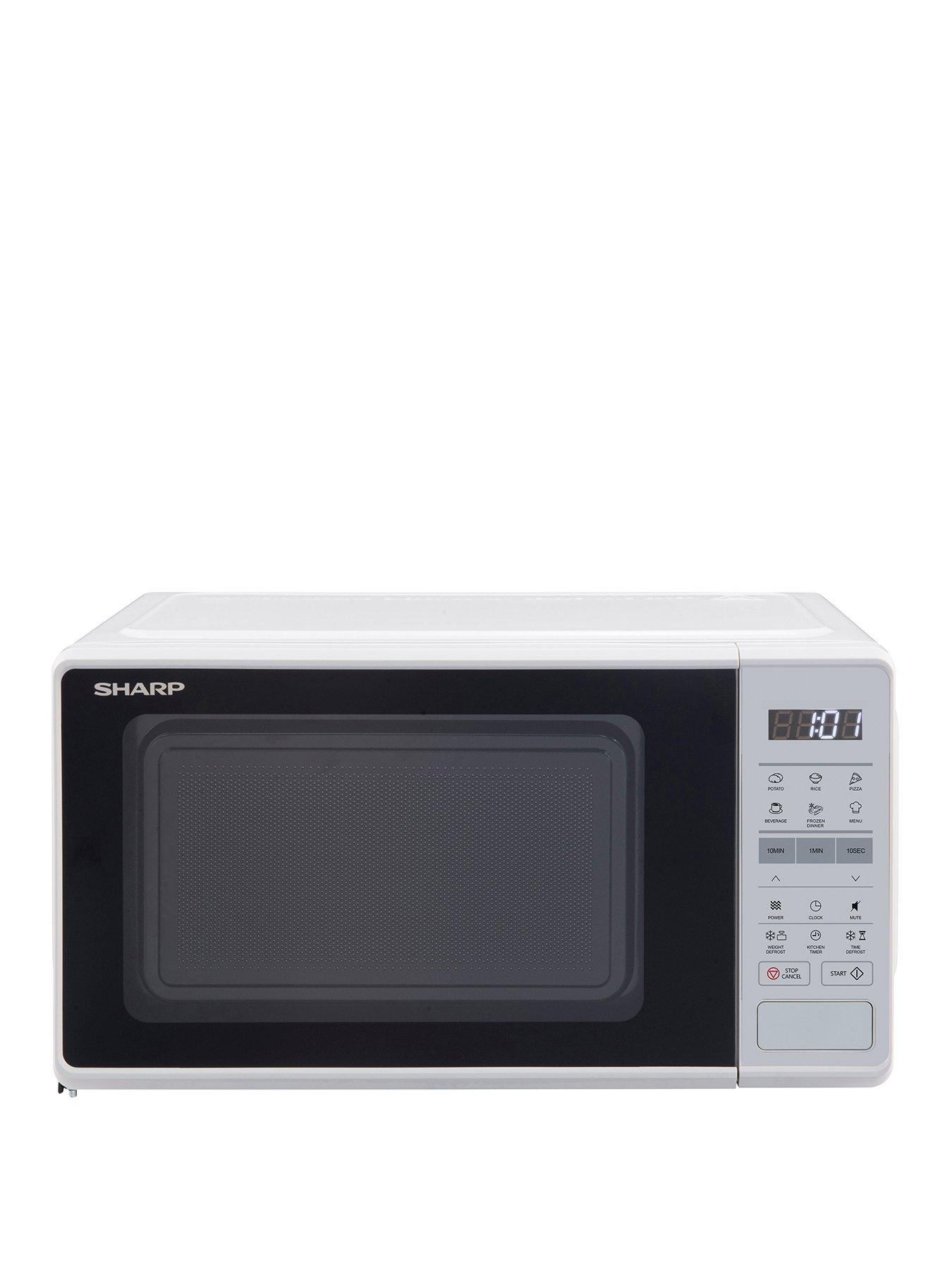 Sharp 17 Litre Microwave - White | very.co.uk