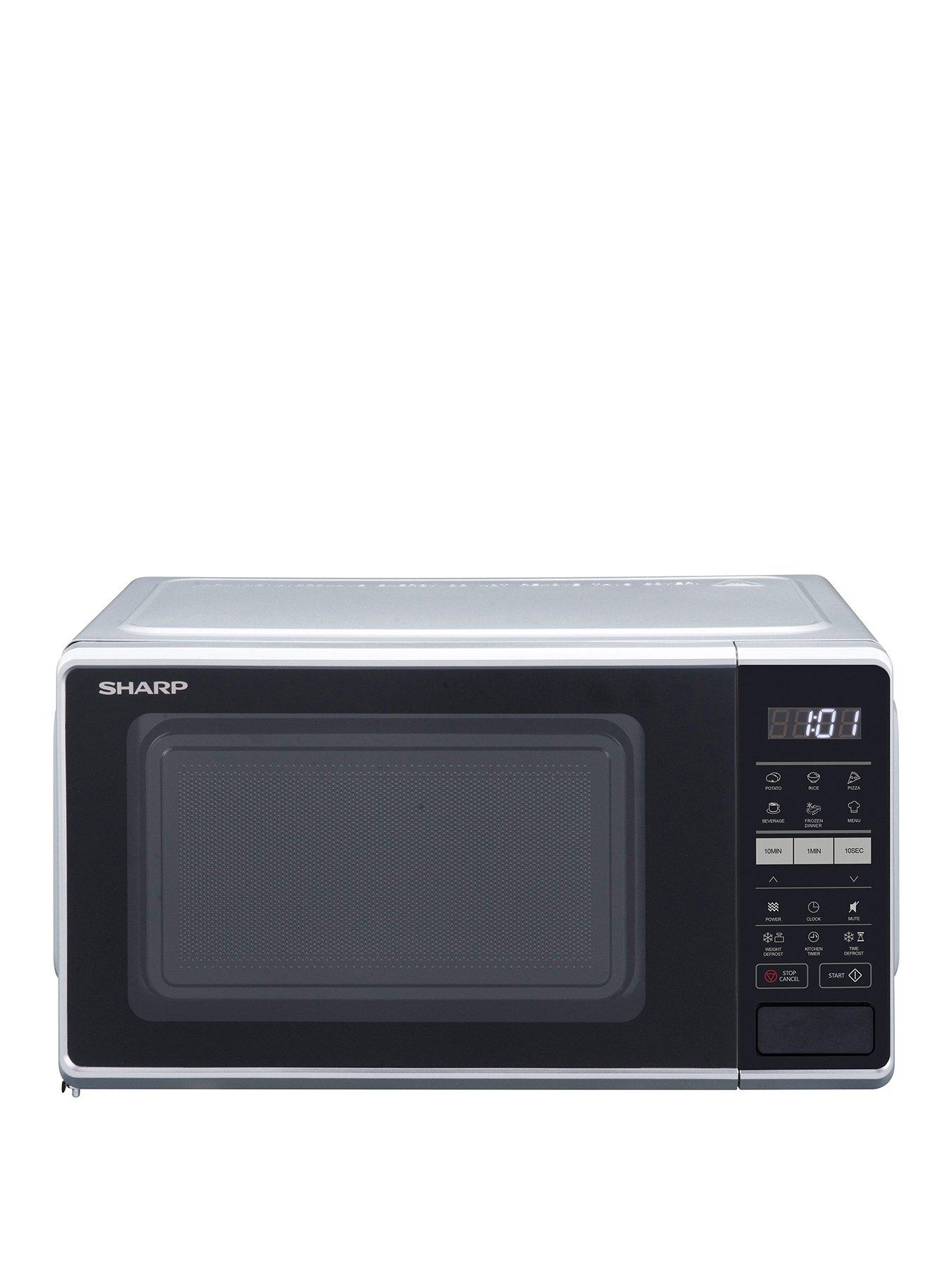 Sharp 17-Litre Microwave - Silver | Very