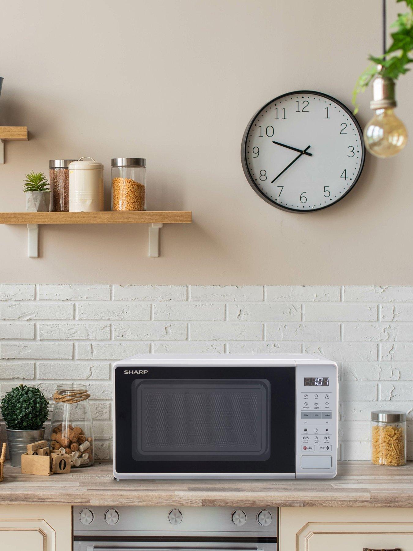 Sharp 17-Litre Microwave - Silver | Very