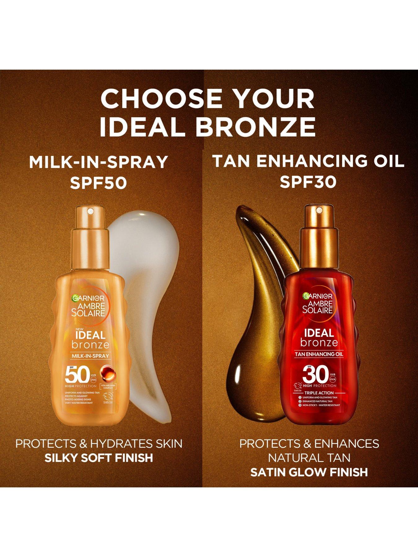 Garnier Ambre Solaire Ideal Bronze Milk-In Tanning Spray | Very