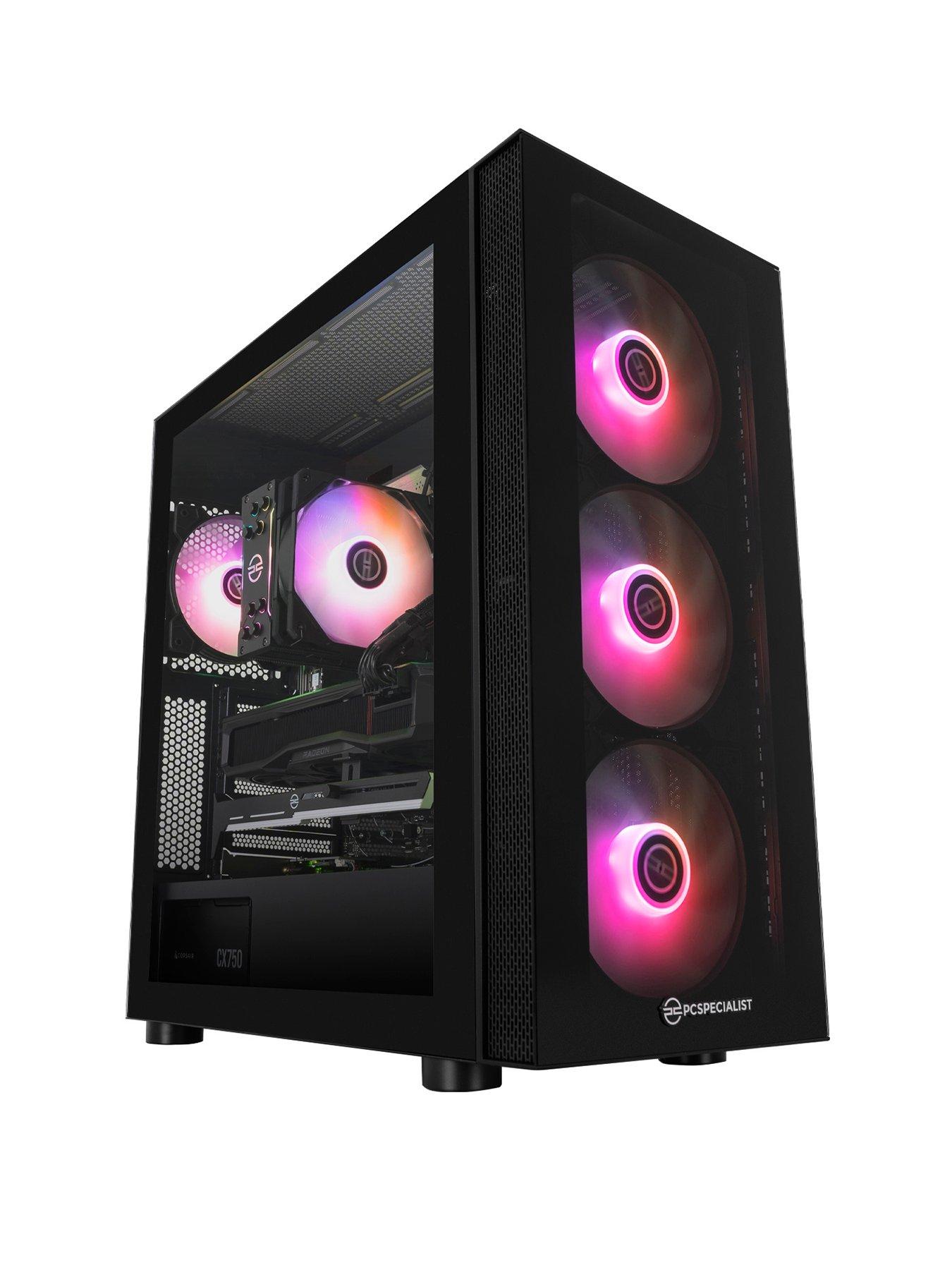 PCSpecialist Fusion 410 Gaming Desktop - AMD RADEON RX 7900, AMD Ryzen ...