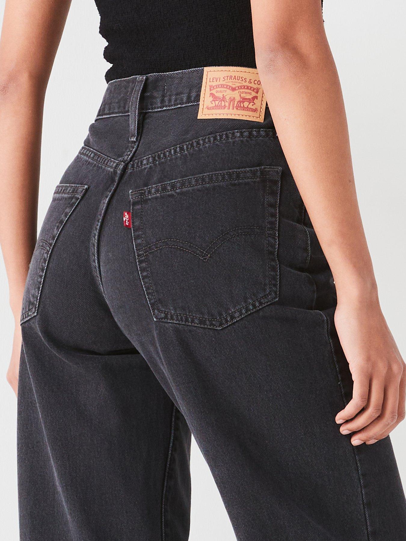 Levi's 94 Baggy Jeans - Open Mind - Black | Very