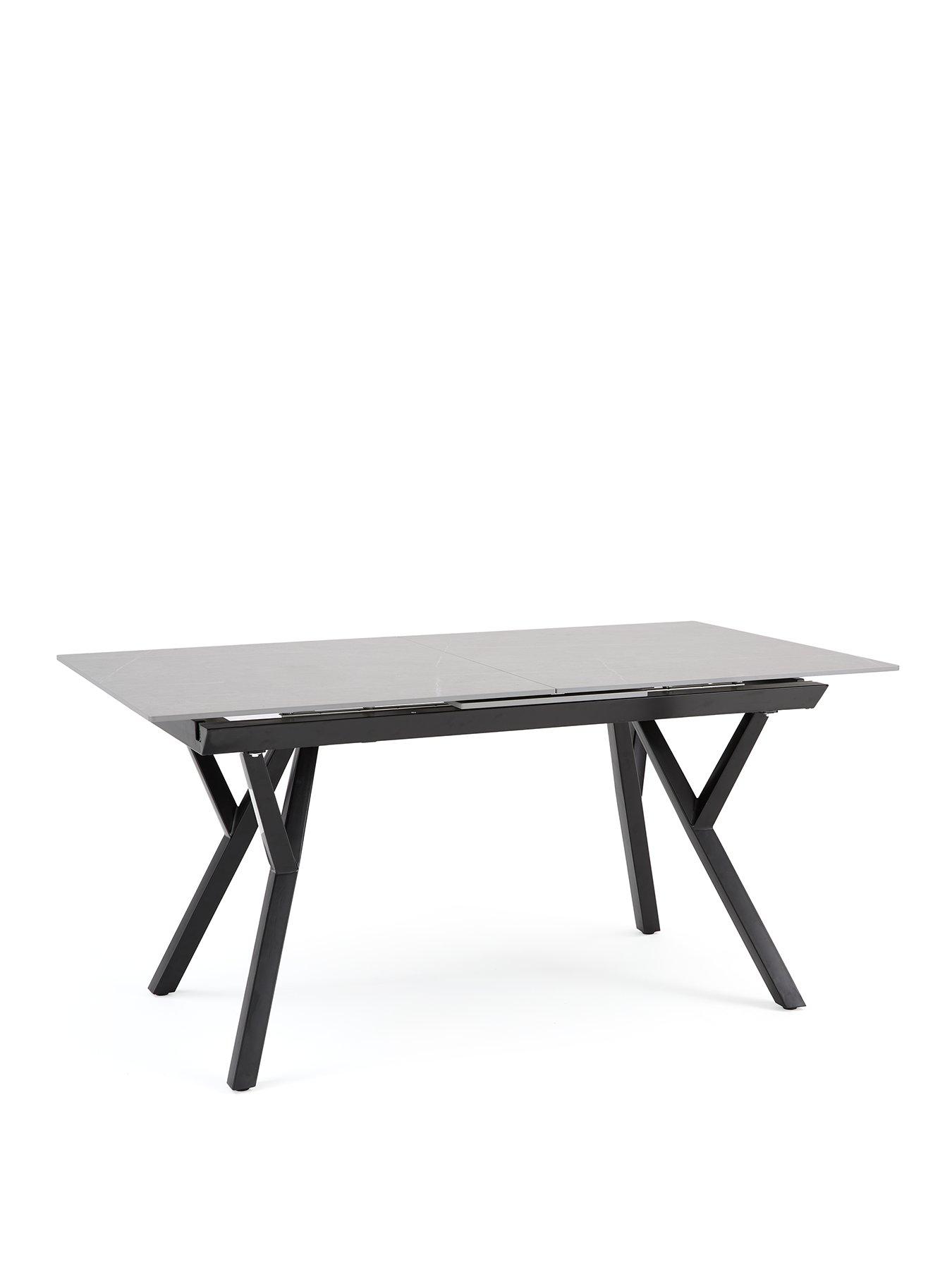 Very Home Corbin Ceramic Top 160-200 cm Extending Dining Table | Very