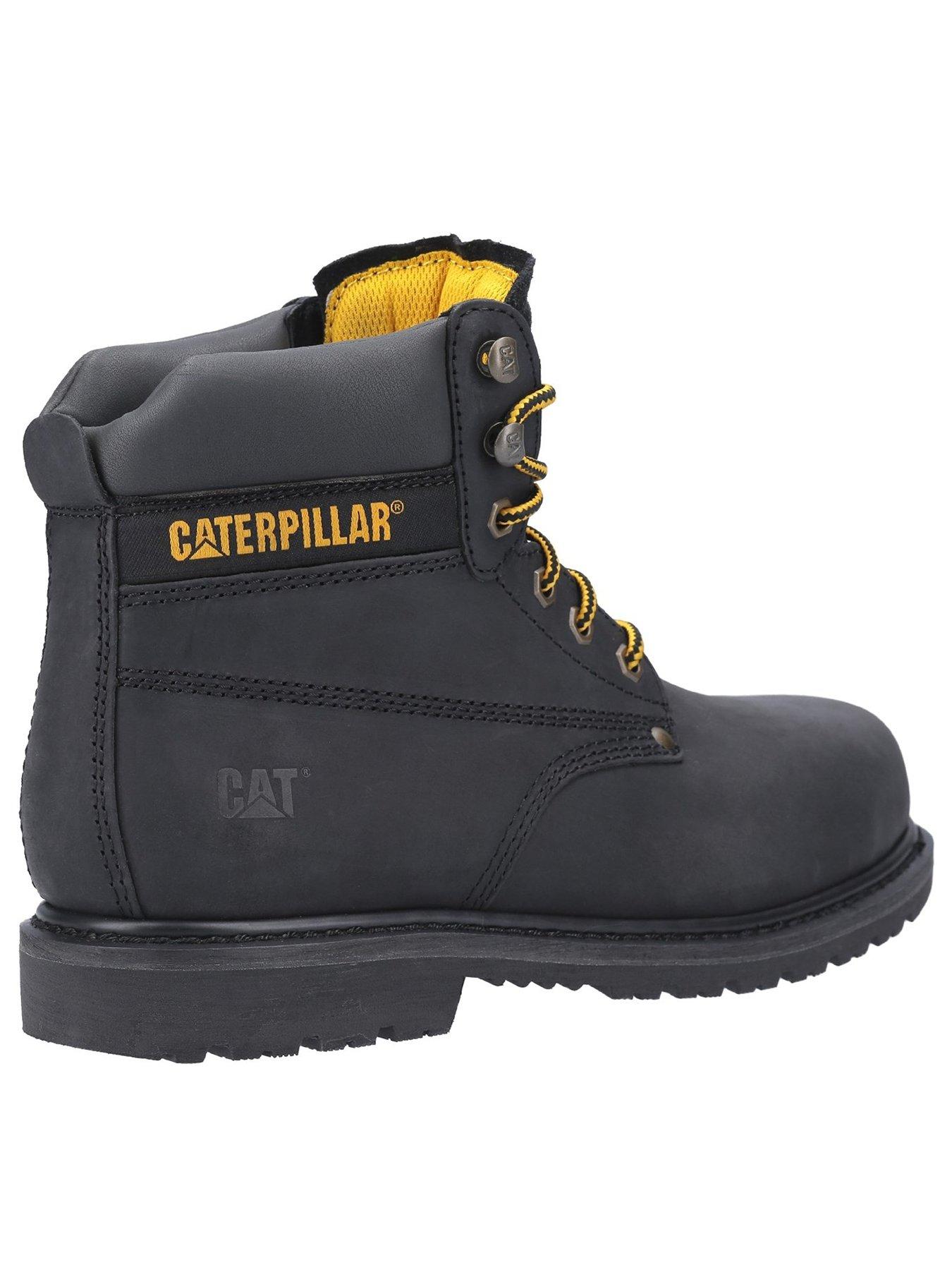 CAT Mens Powerplant Boot - Black | Very.co.uk