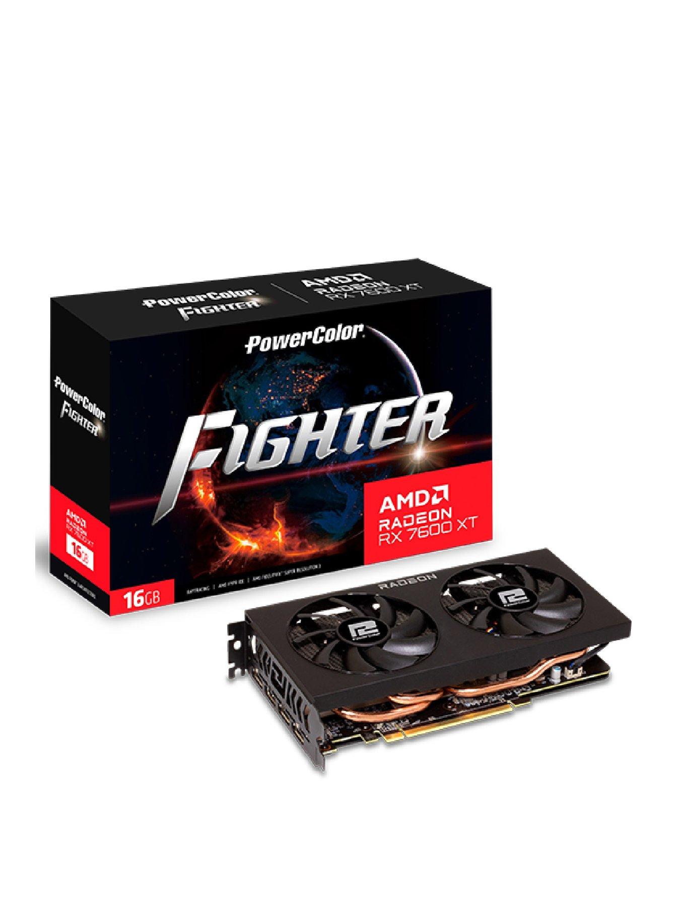 PowerColor RX 7600 XT 16GB Fighter Graphics Card | Very