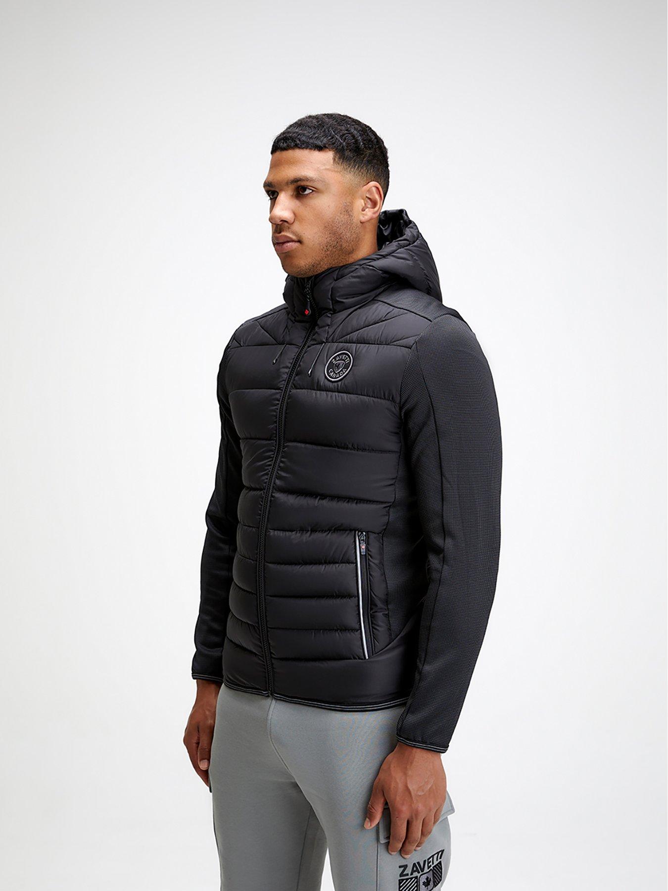 Zavetti Canada Calini Hybrid Padded Coat - Jet Black | Very