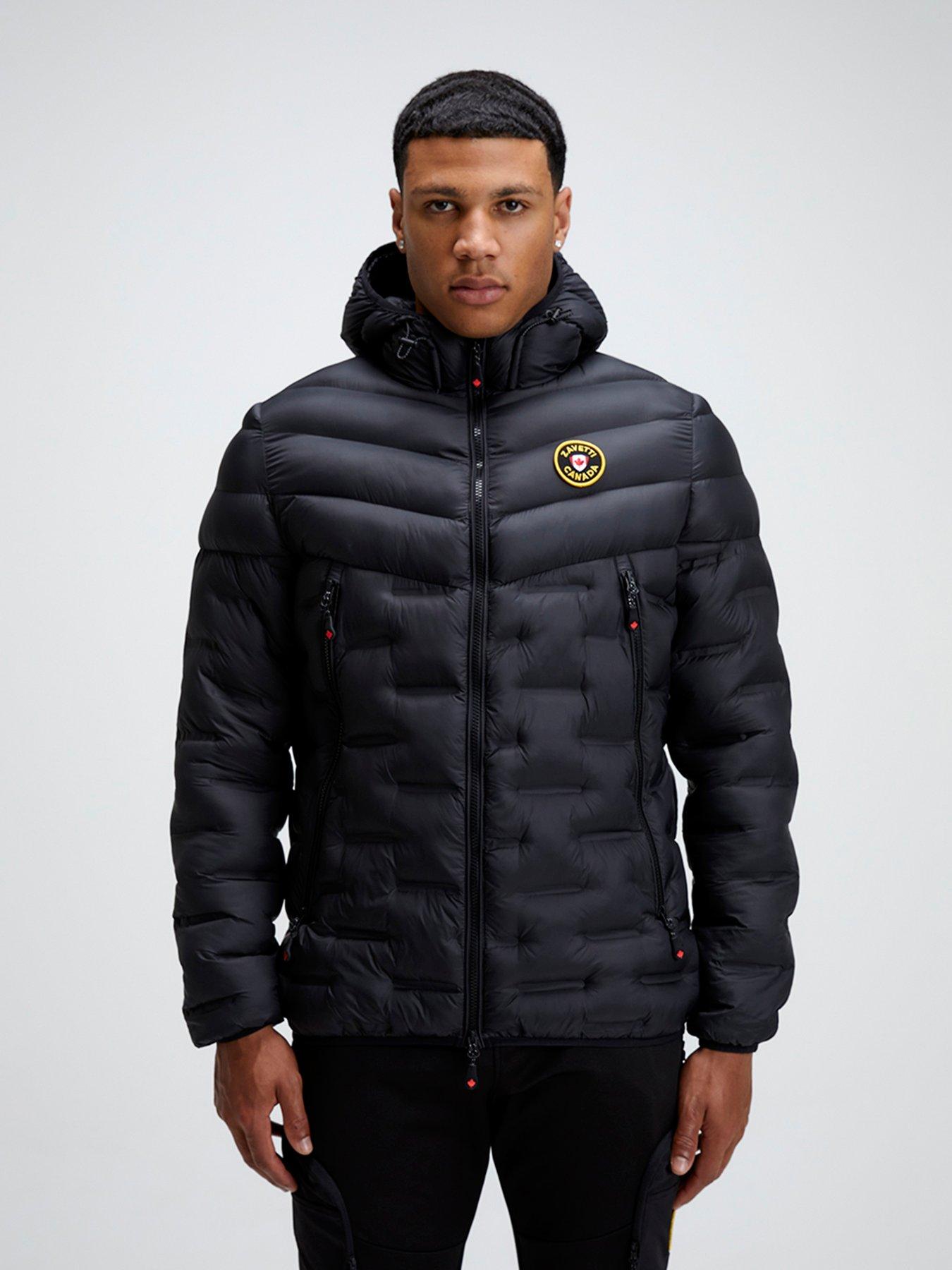 Zavetti Canada Savuno Padded Coat - Jet Black | Very