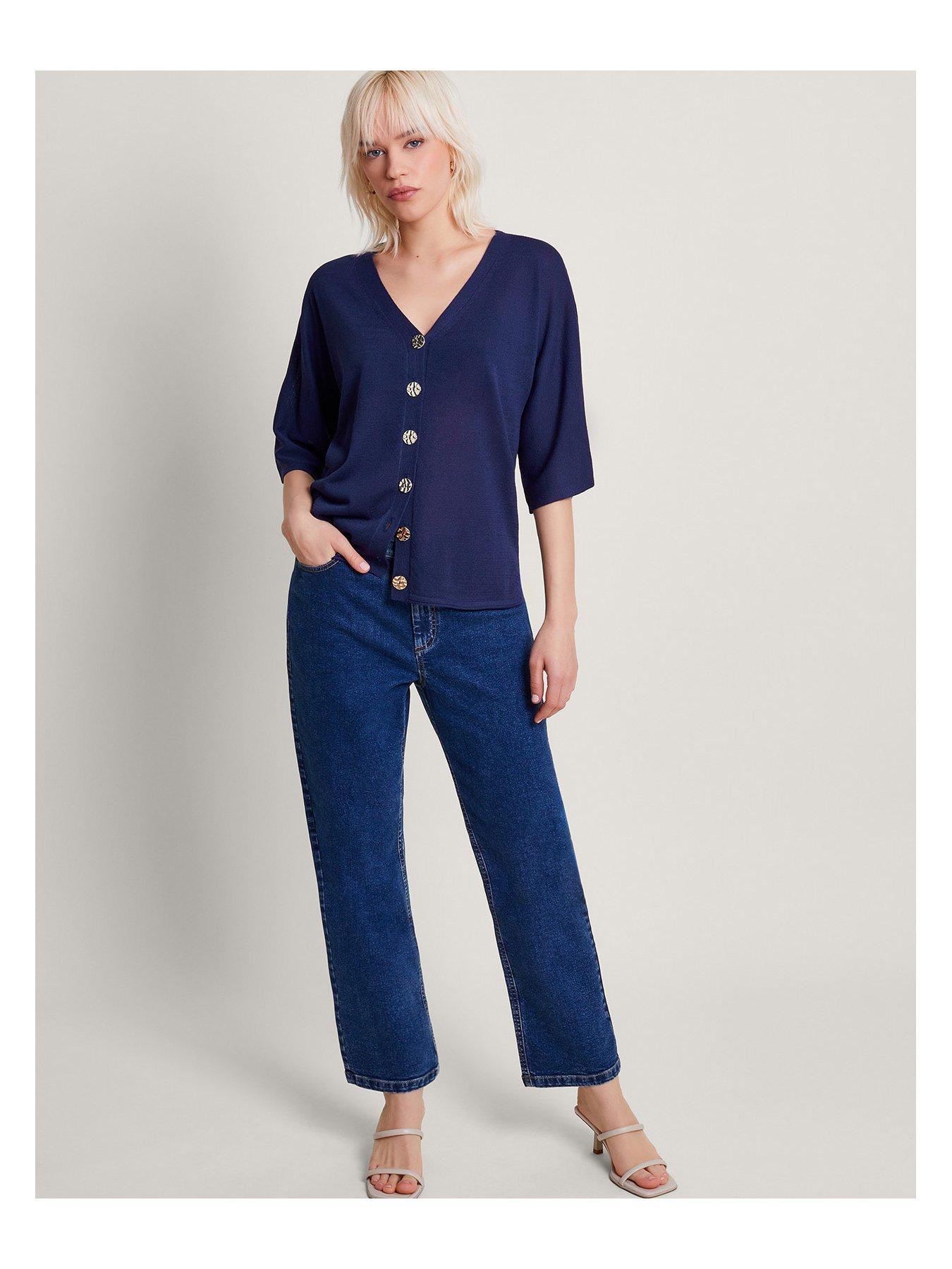 Monsoon Bea Button Cardigan | Very