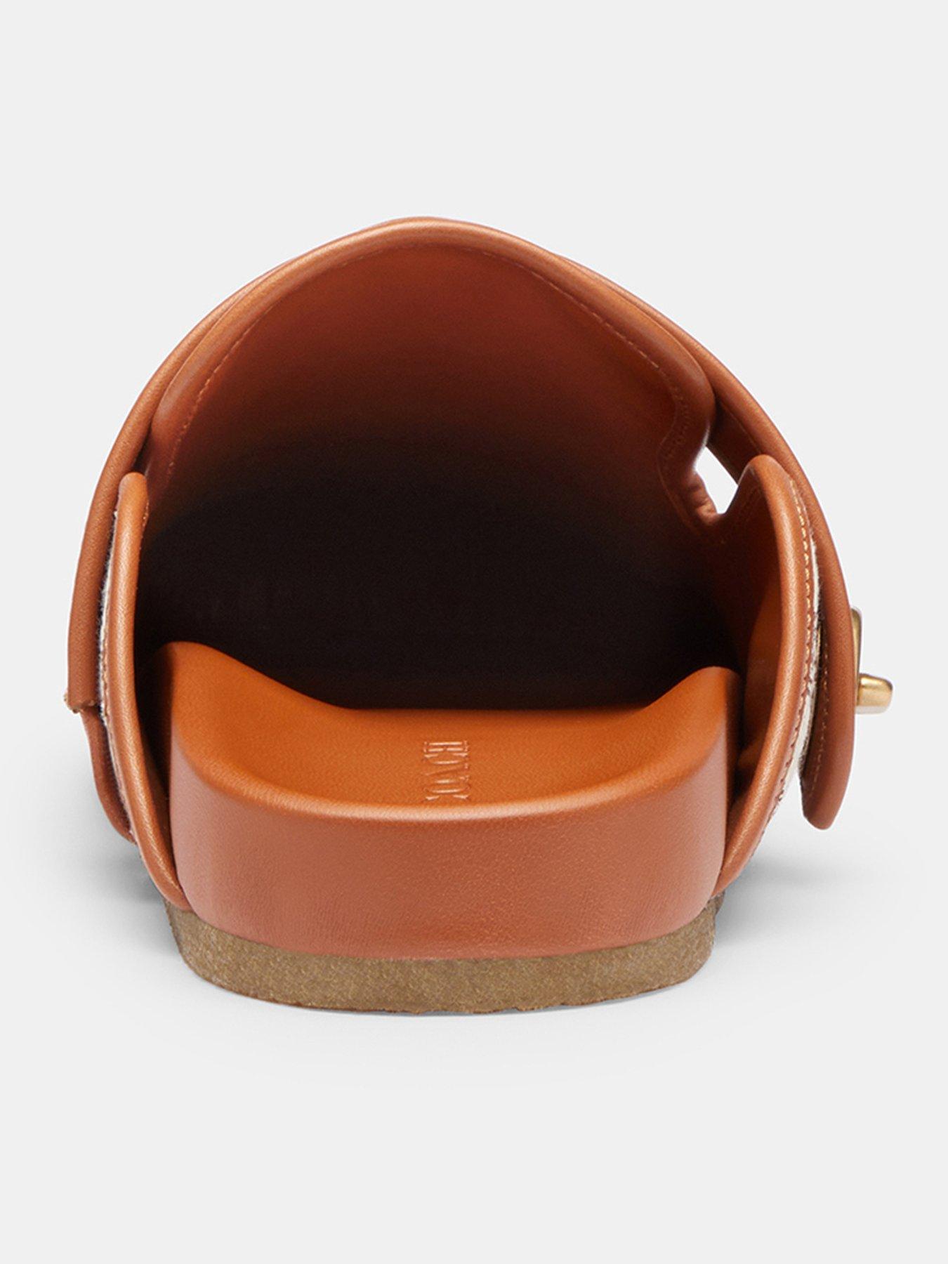 COACH Blake Leather Clogs - Brown | Very