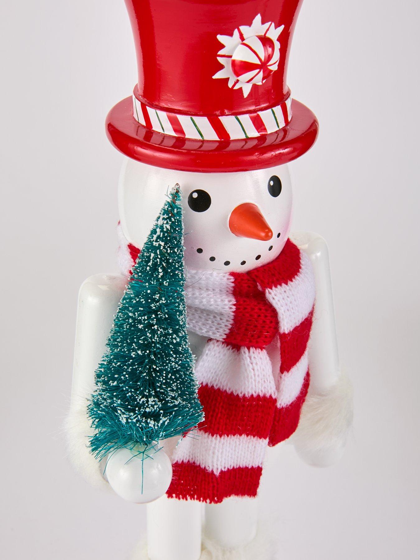 Very Home Set of 2 Snowman Nutcrackers | Very