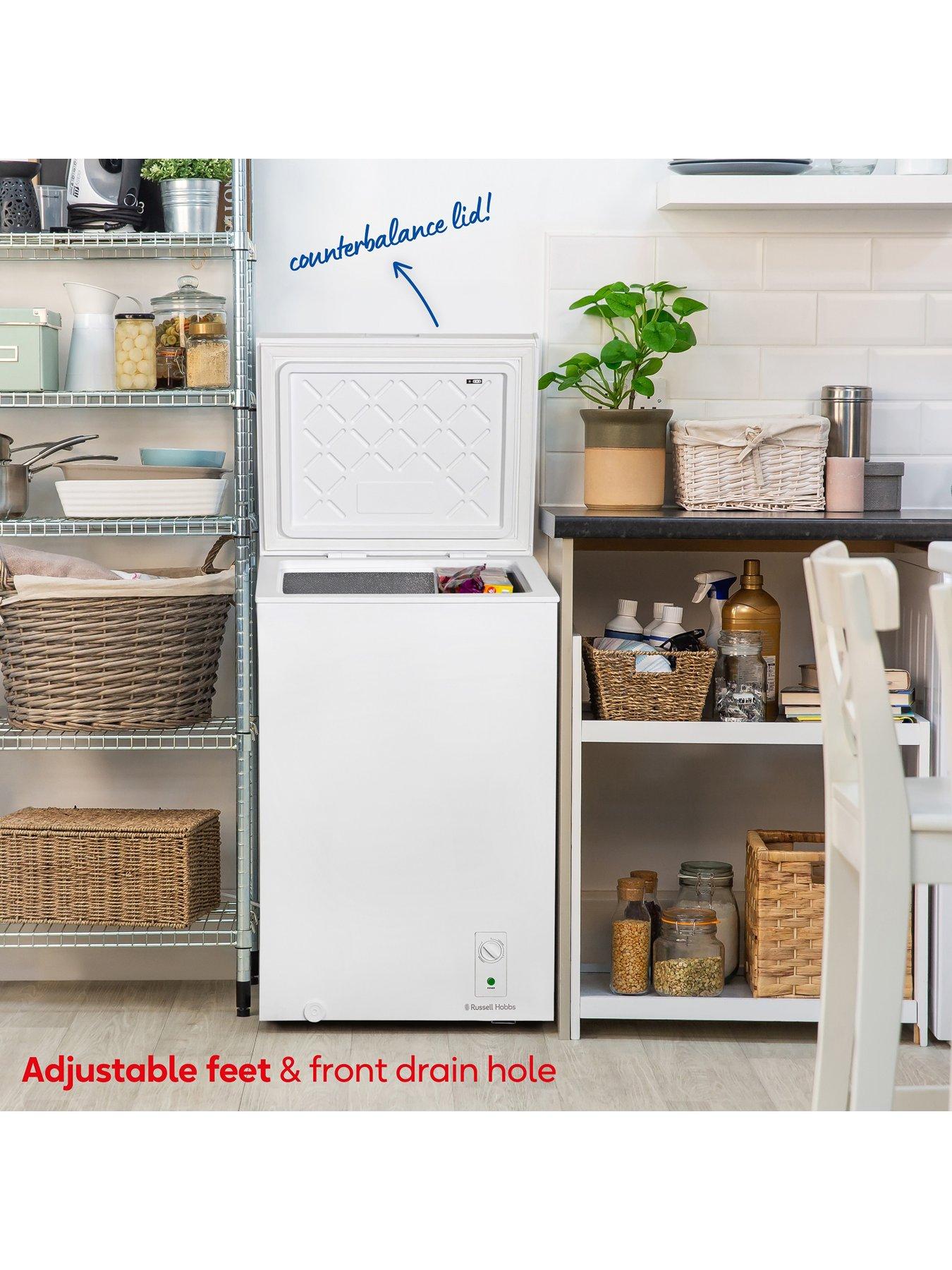 Russell Hobbs Rh99cf0e1w 99l Compact Chest Freezer White Uk