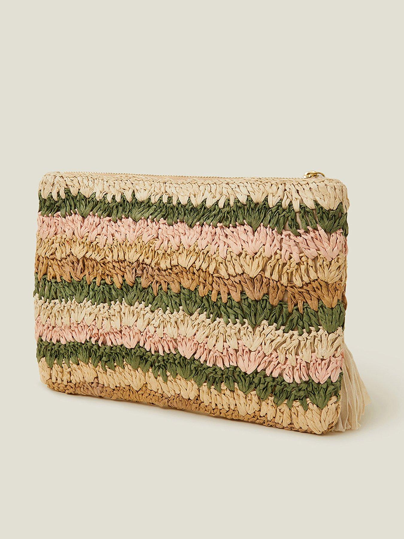 Accessorize Raffia Clutch | Very