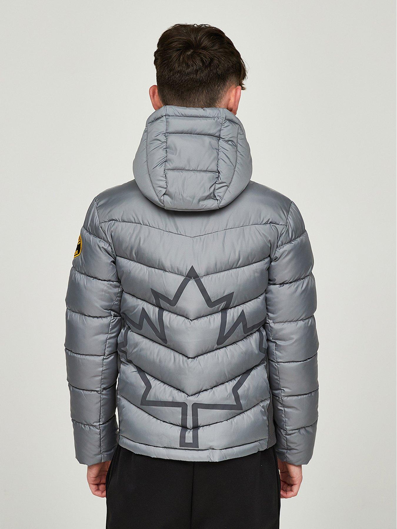 Zavetti Canada Junior Fallonino Hybrid Puffer Jacket - Grey | Very