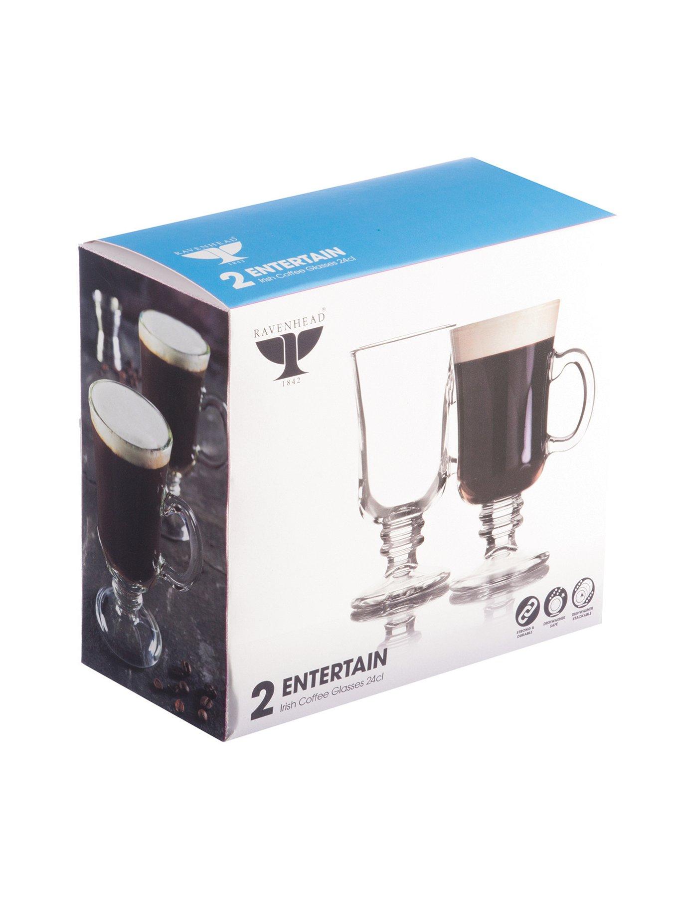 Ravenhead Entertain Set of 2 Irish Coffee Glasses | Very