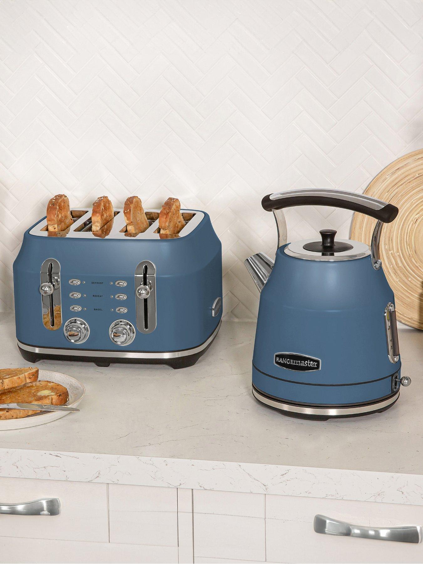 Rangemaster Classic Dome Kettle - Stone Blue | Very