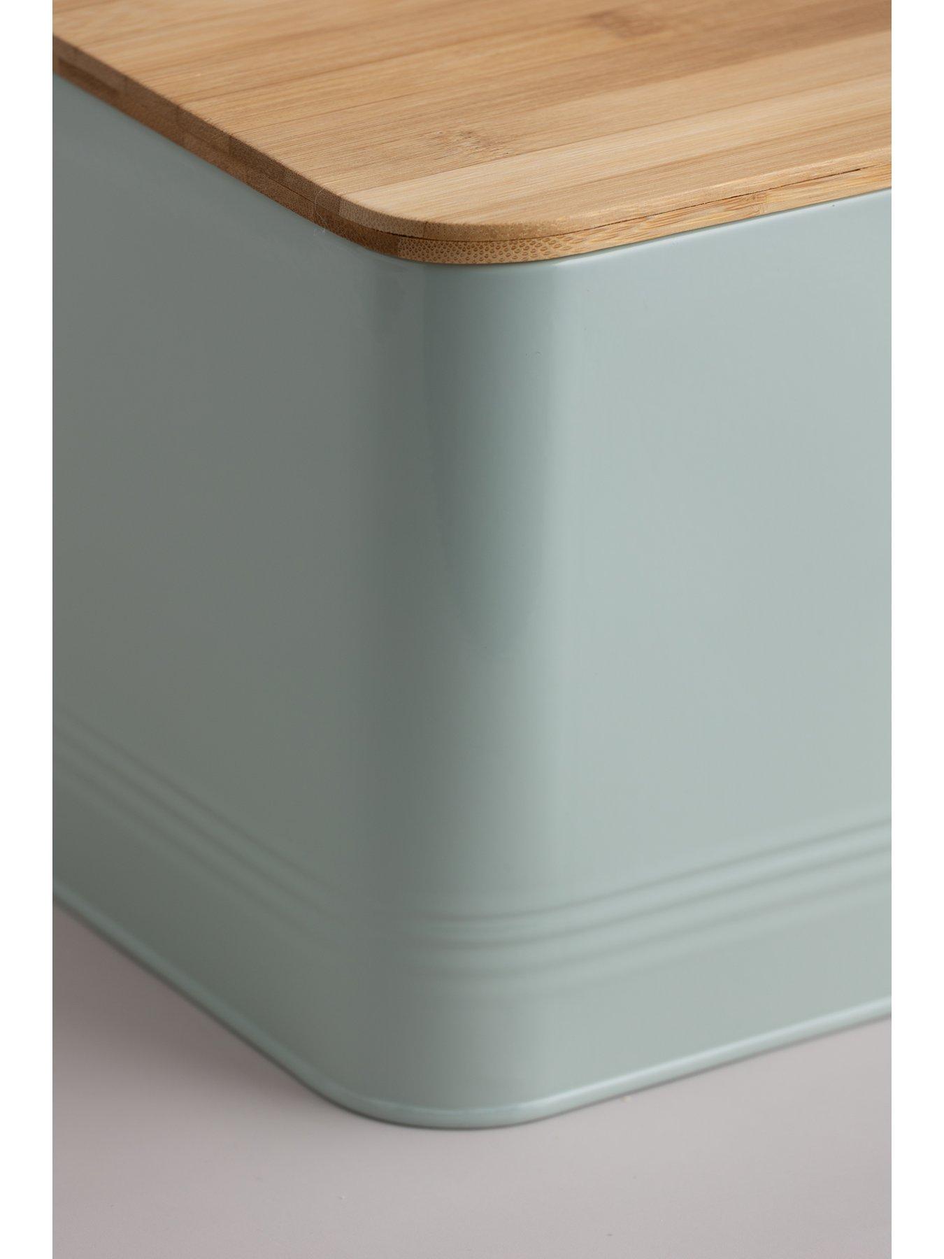 Typhoon Living Squircle Bread Bin – Mint Green | Very