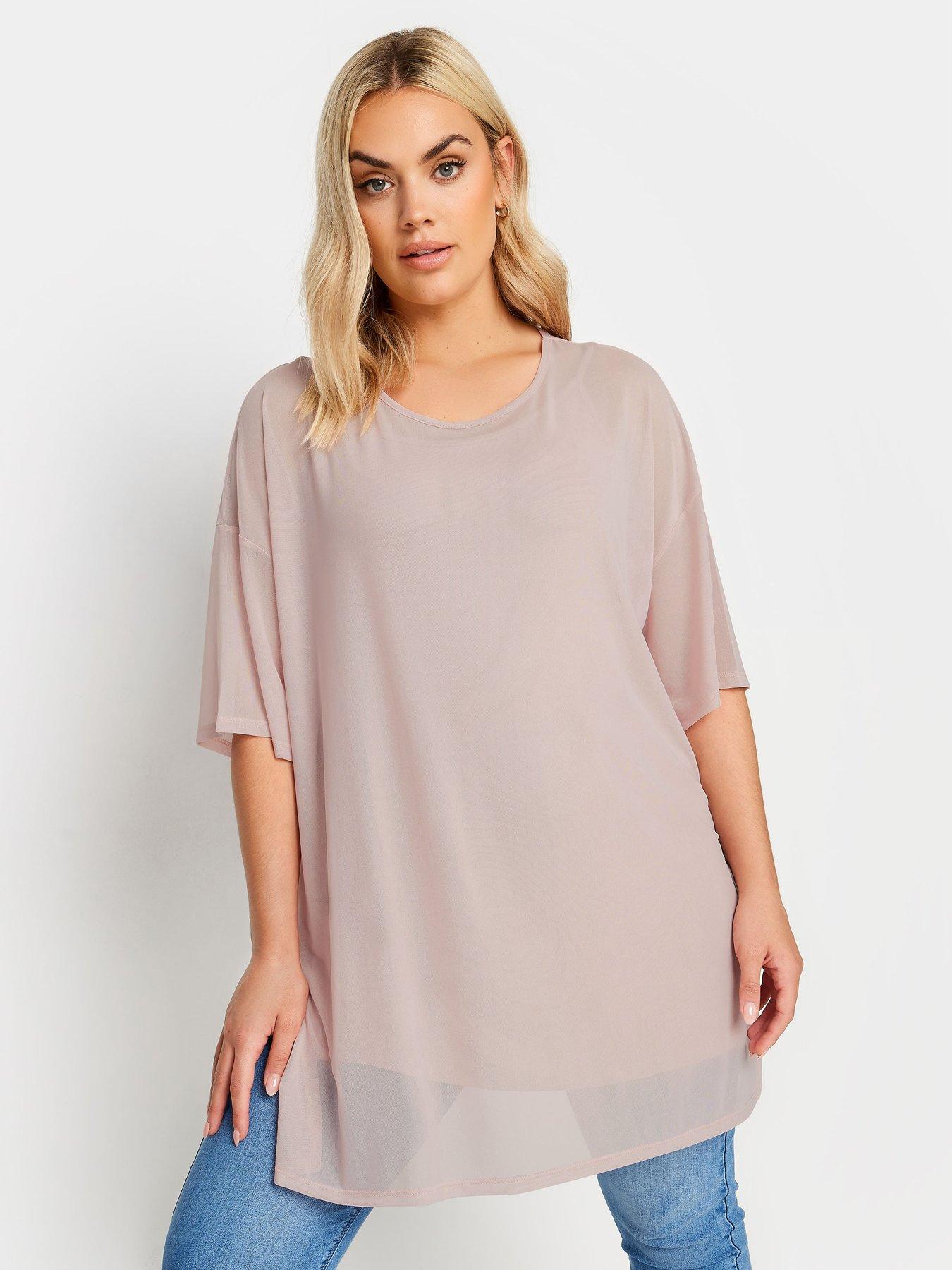 Yours Curve Oversized Mesh Top | Very