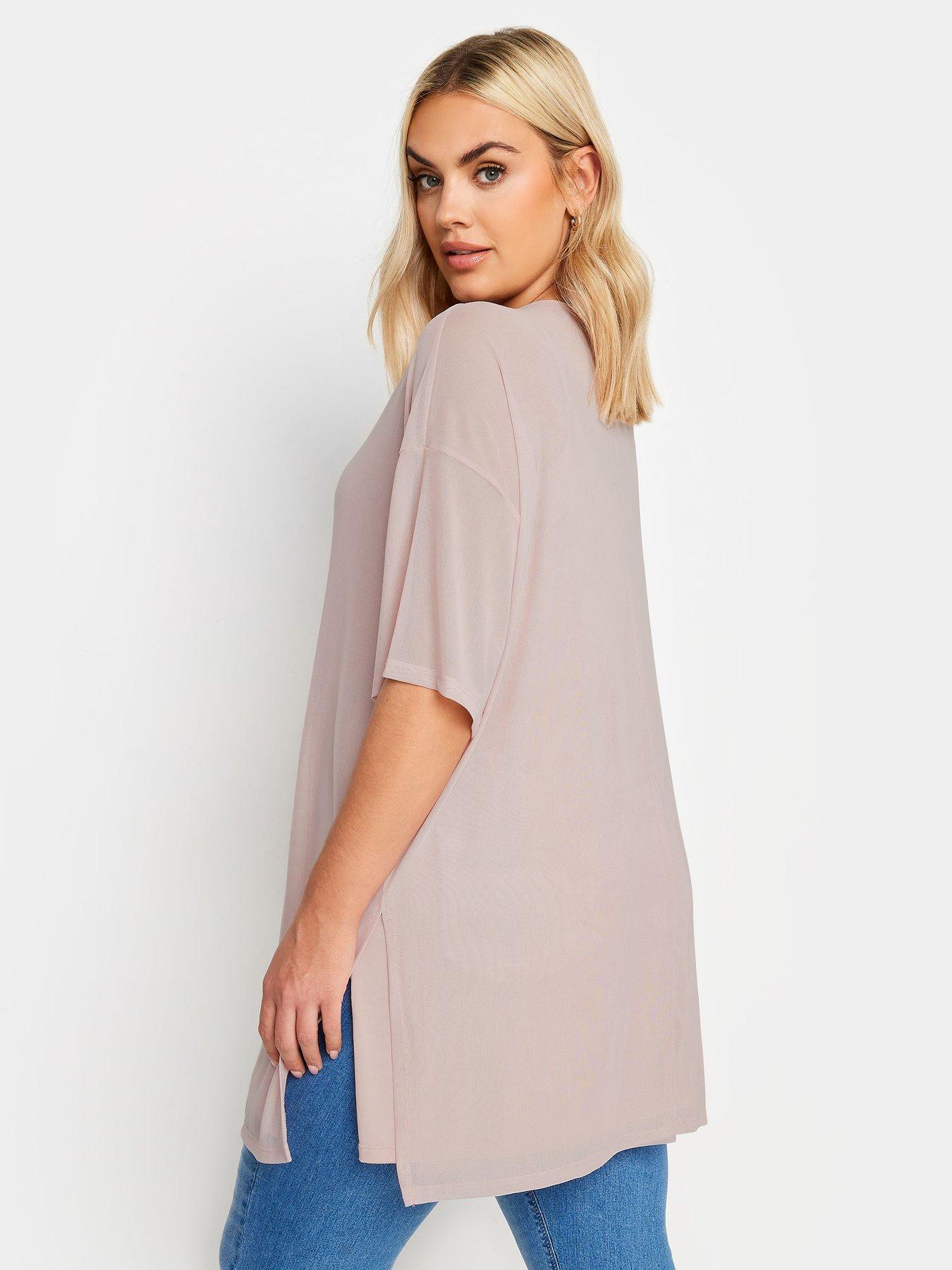 Yours Curve Oversized Mesh Top | Very