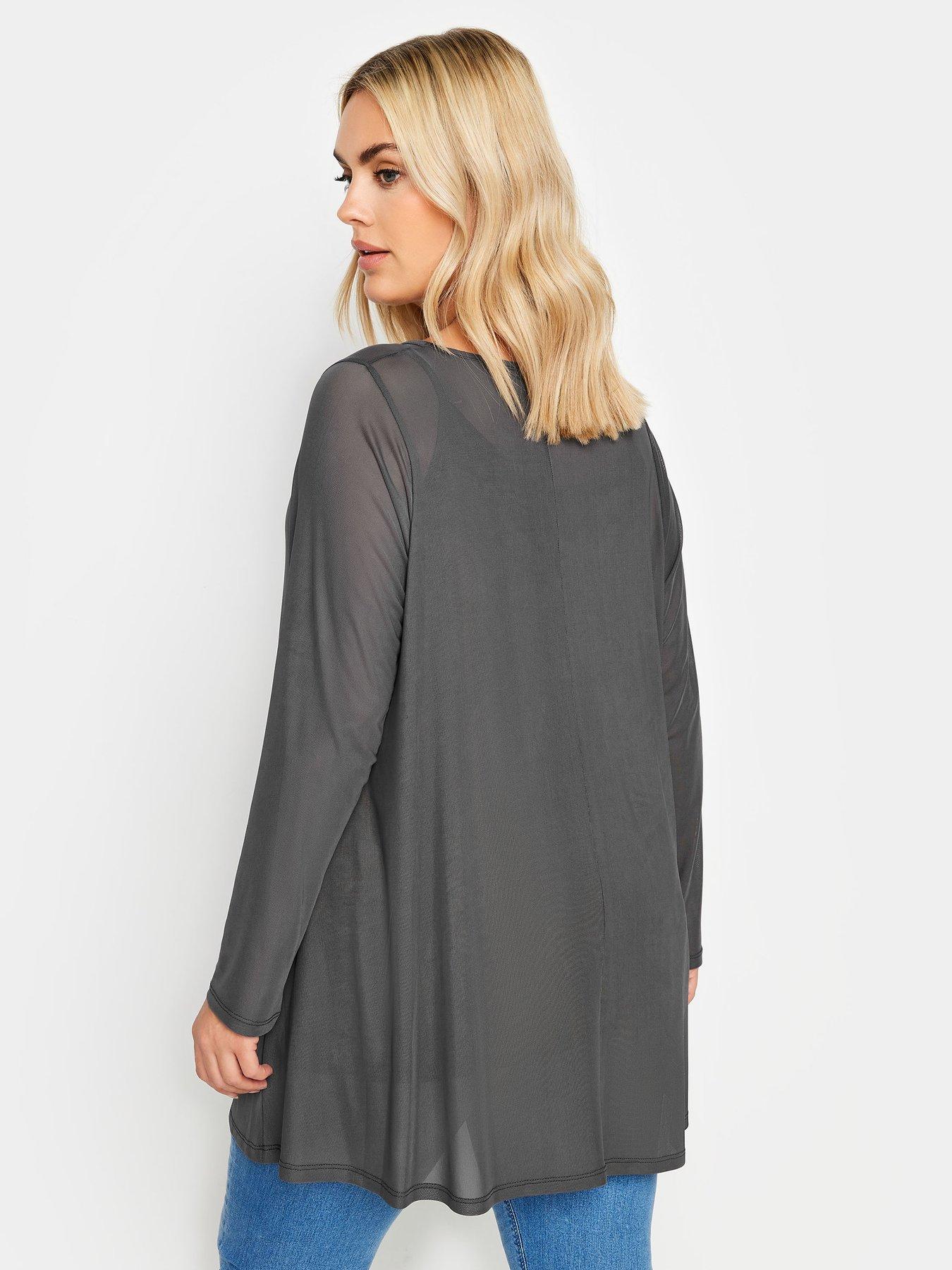 Yours Curve Mesh Swing Top | Very.co.uk