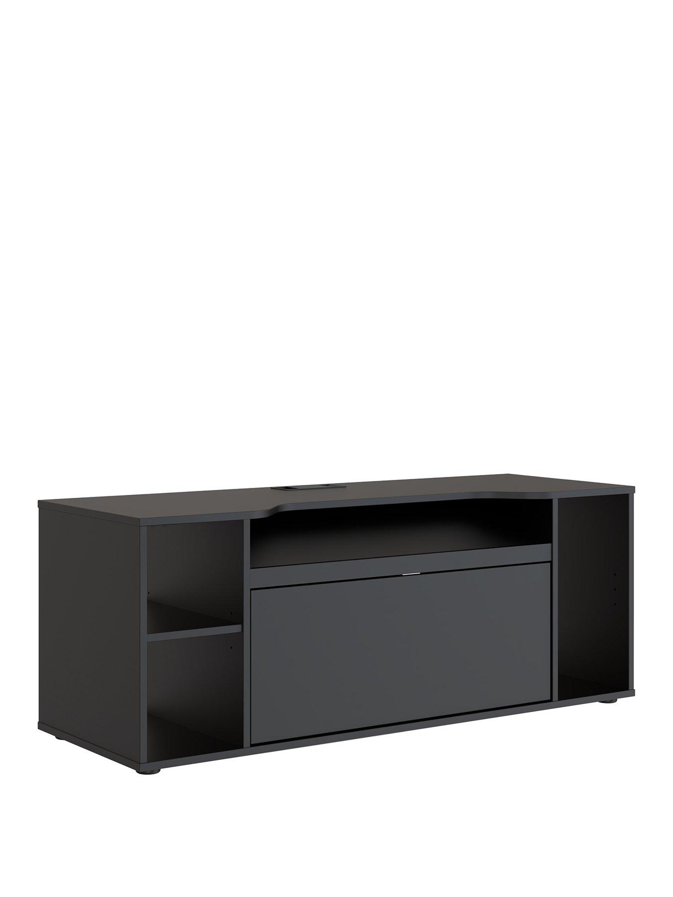 Very Home Dylan Wall Mounted Media/Gaming Unit - Black | Very