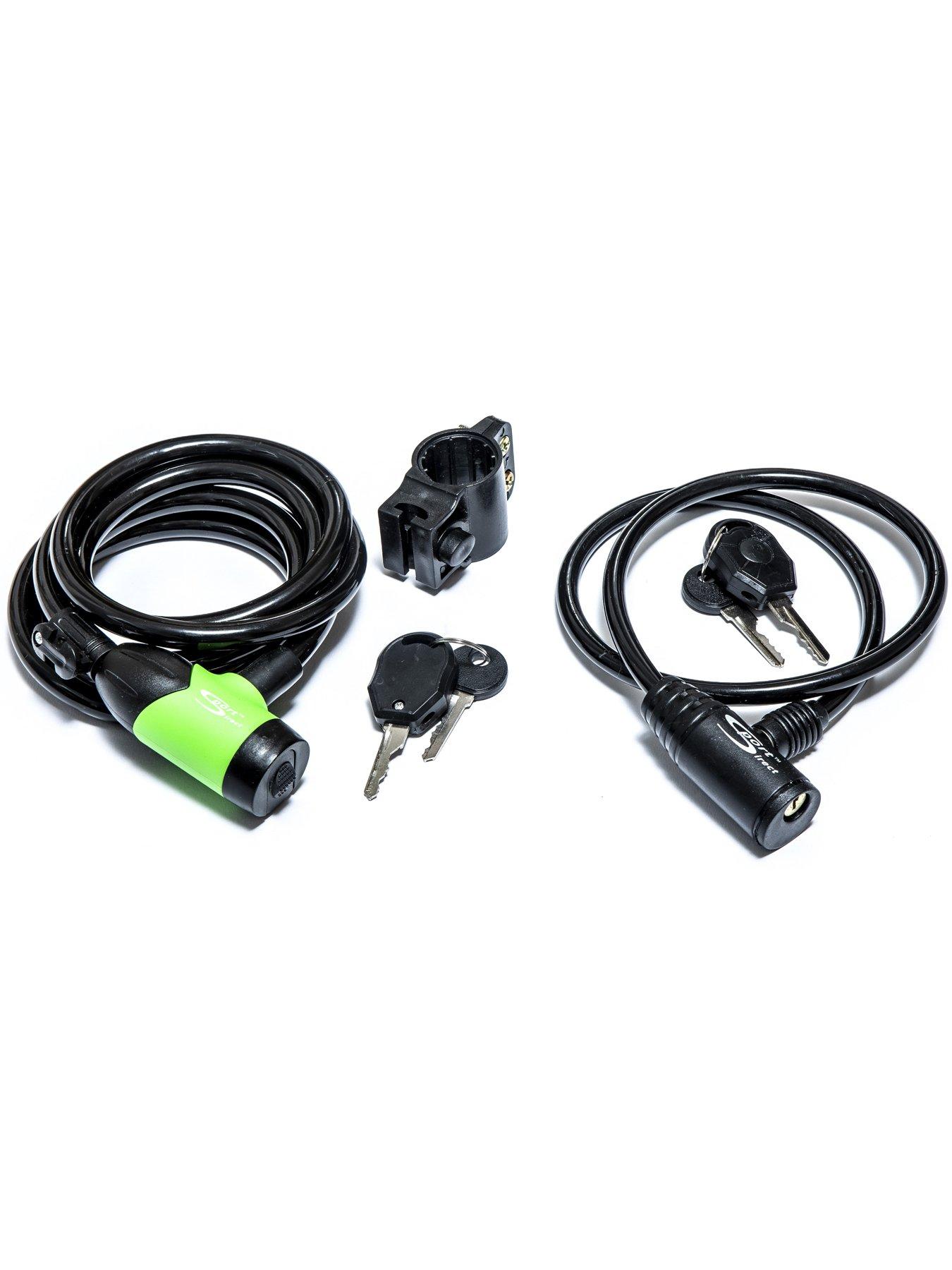 Sport Direct LED Cable Lock set | Very.co.uk