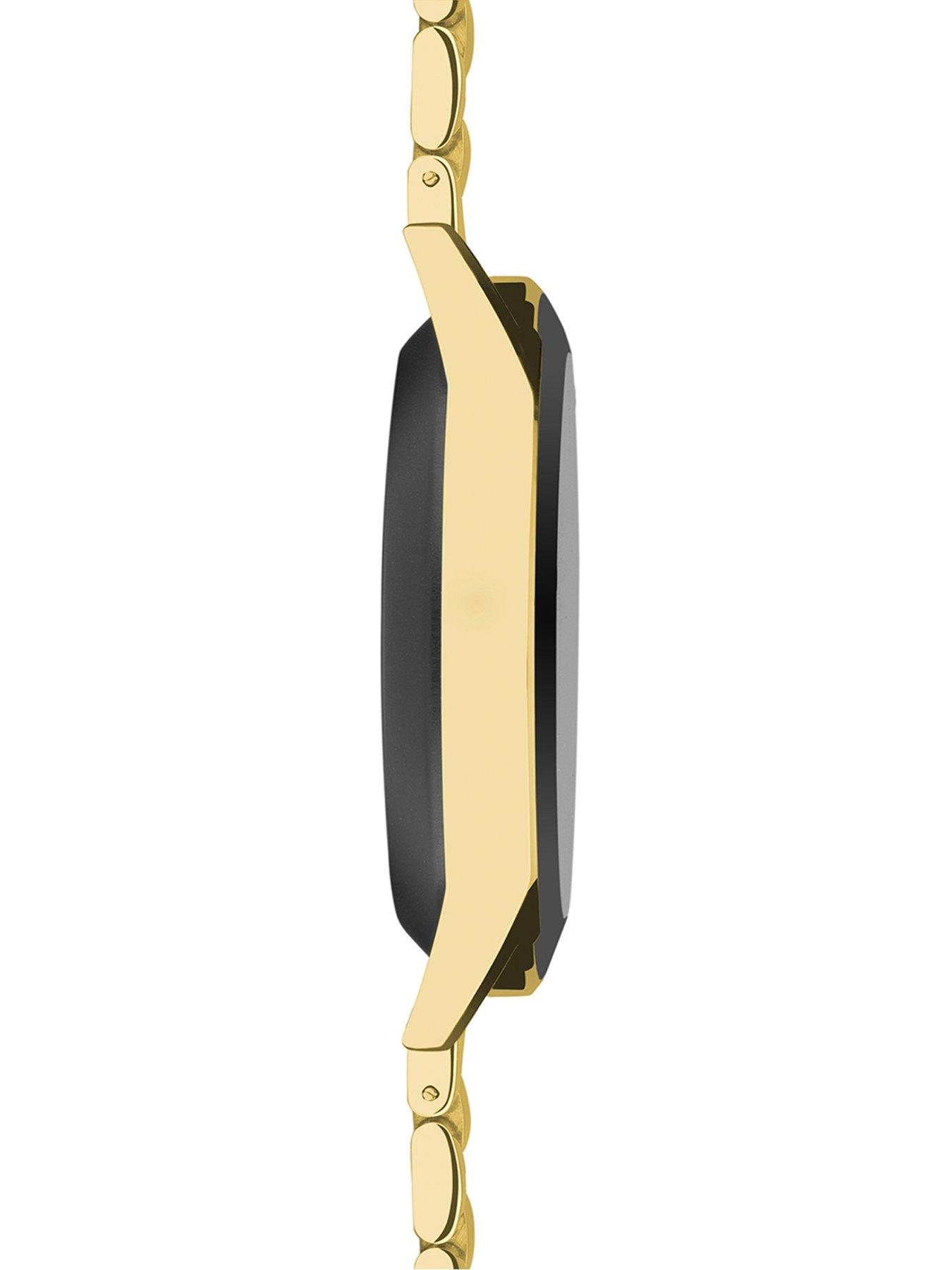 Sekonda Mens Active Plus Gold Stainless Steel Bracelet Smartwatch | Very