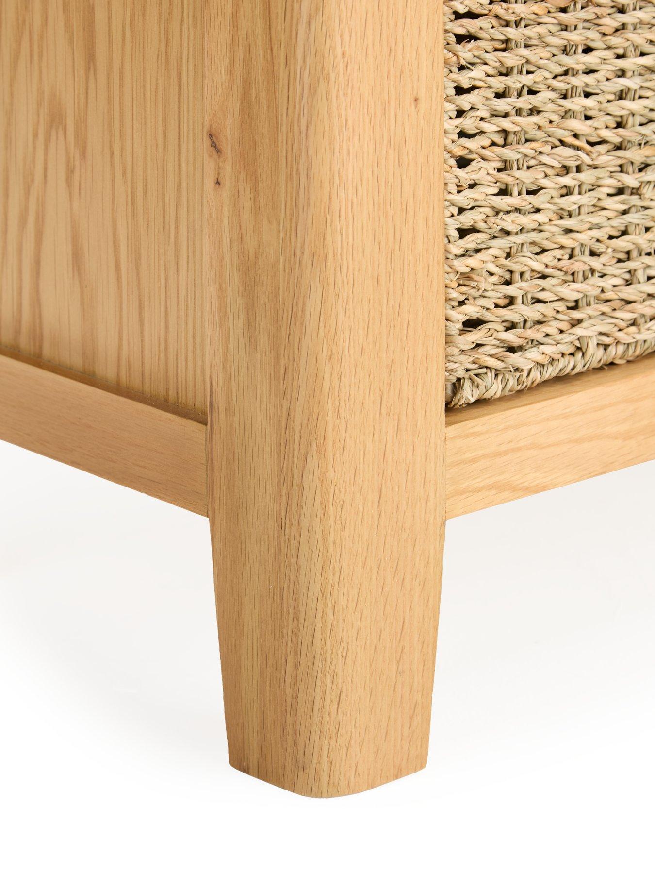 Very Home Ashwin Ready Assembled 1 Drawer, 2 Basket Sideboard ...