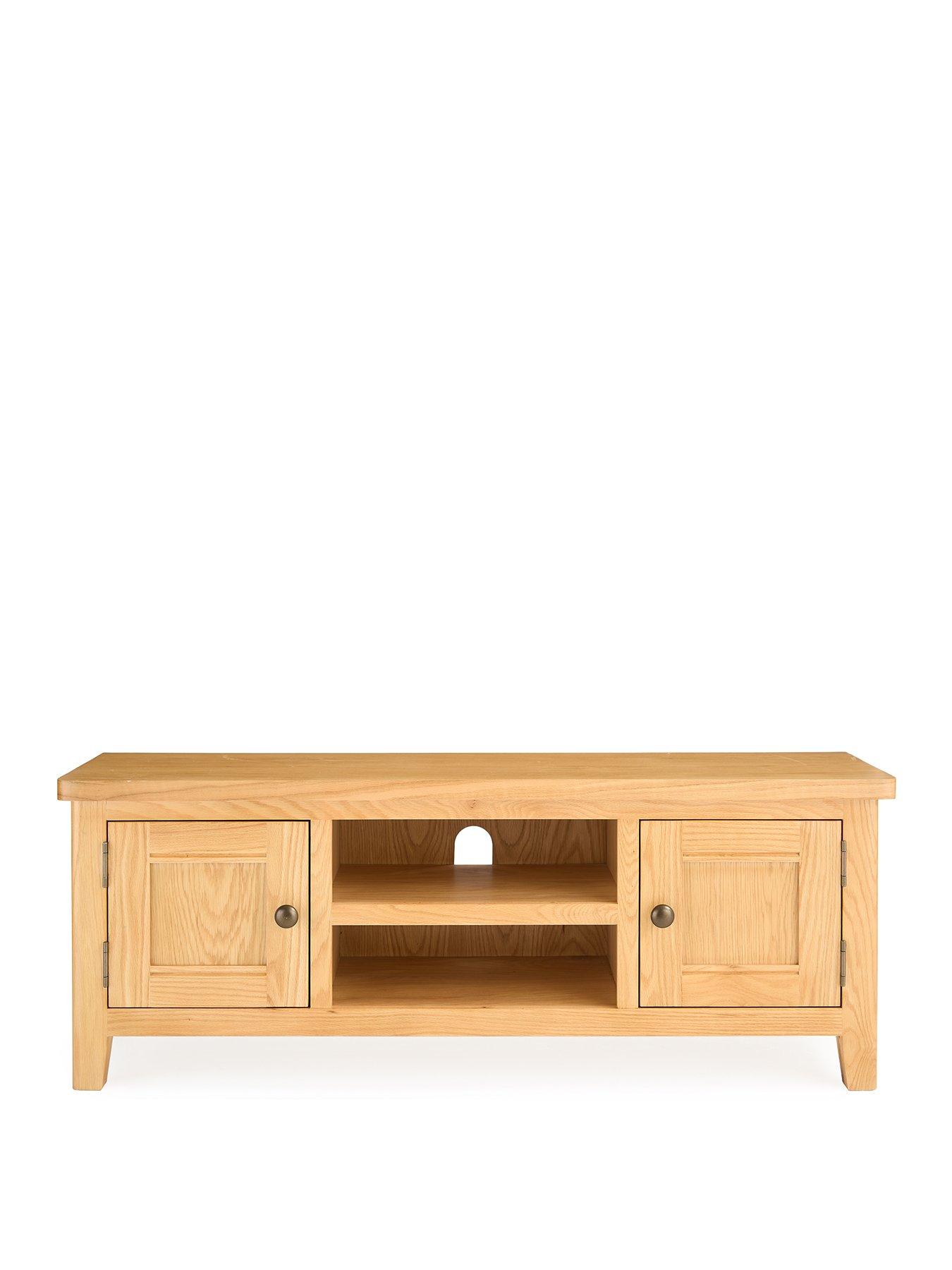 Very Home Ashwin Ready Assembled Large TV Unit - fits up to 55 inch TV ...