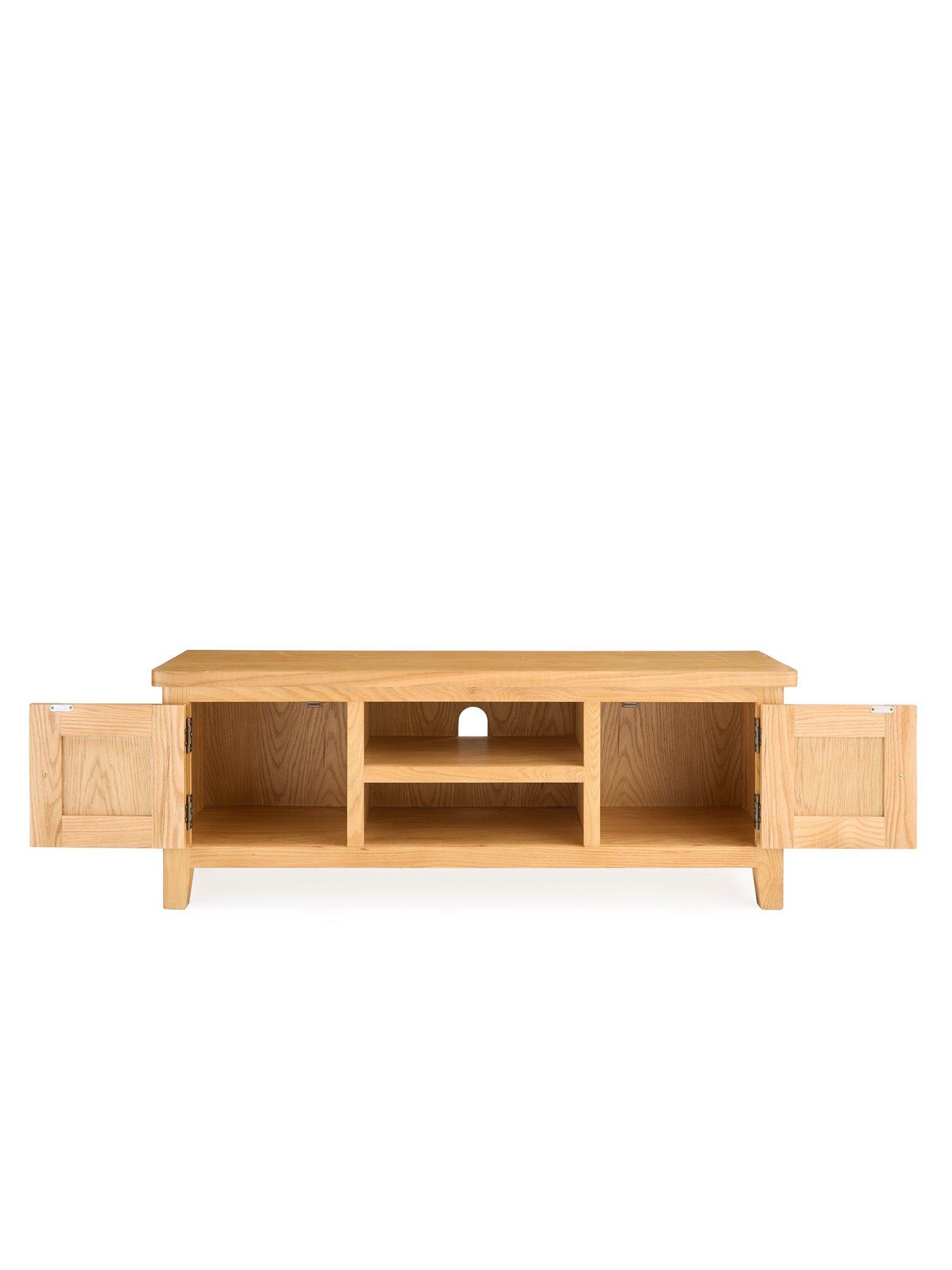 Very Home Ashwin Ready Assembled Large TV Unit - fits up to 55 inch TV ...