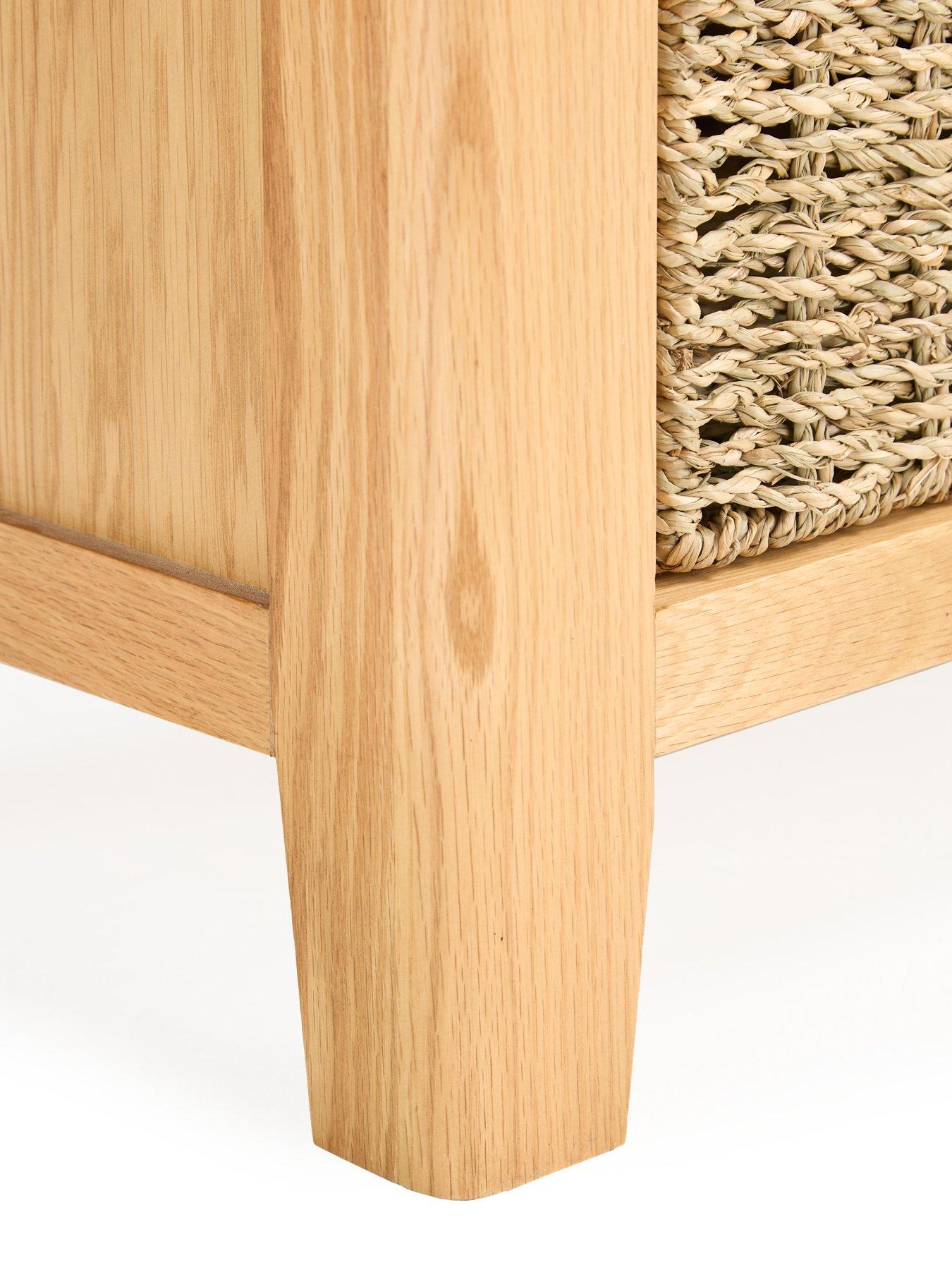 Very Home Ashwin Ready Assembled 1 Drawer, 1 Basket Sideboard ...