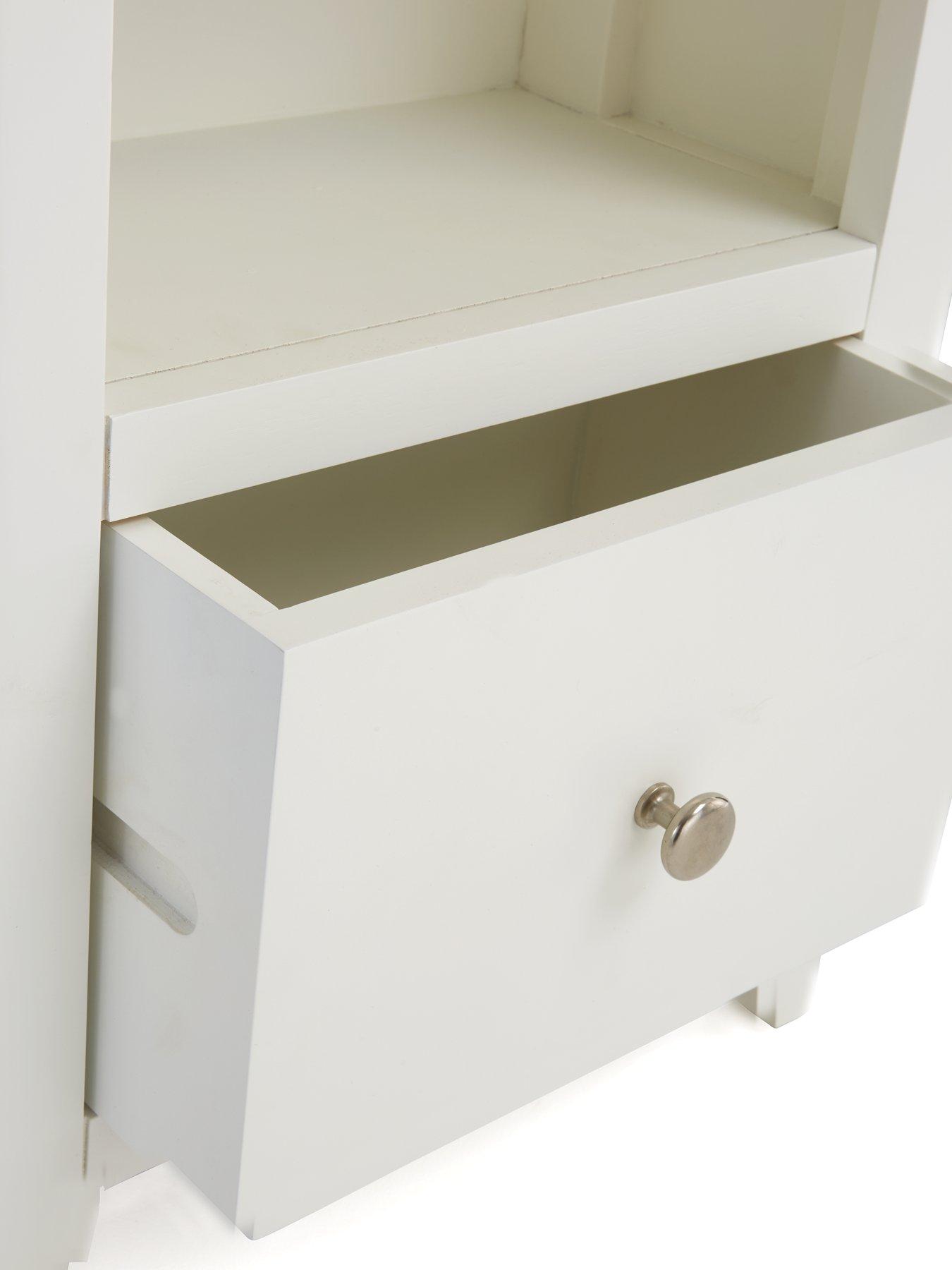 Very Home Harbour Ready Assembled 1 Drawer Bookcase | Very
