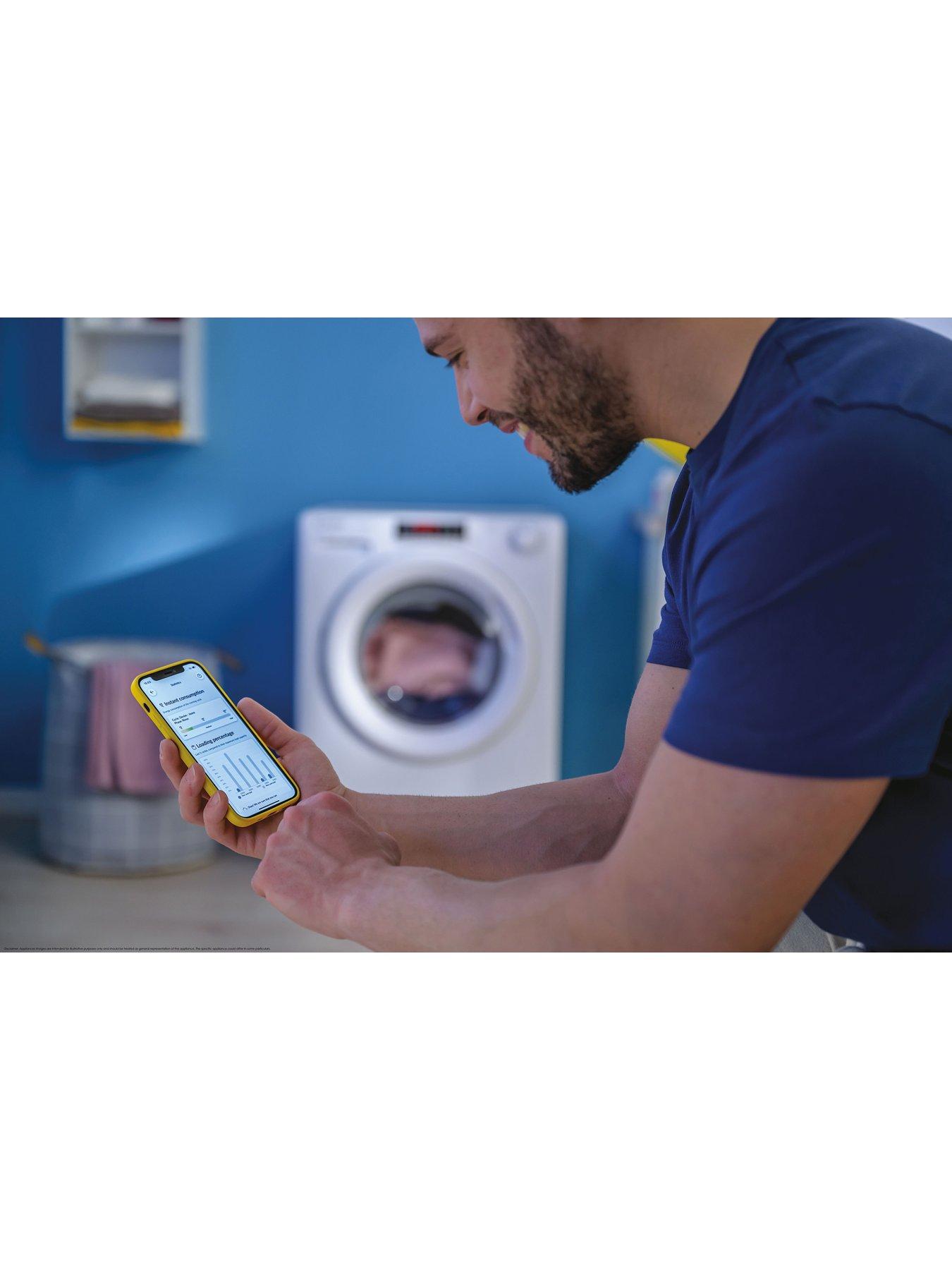 Candy CSO 686TWM6-80 8kg Load, 1600 Spin Smart Pro Inverter Washing ...