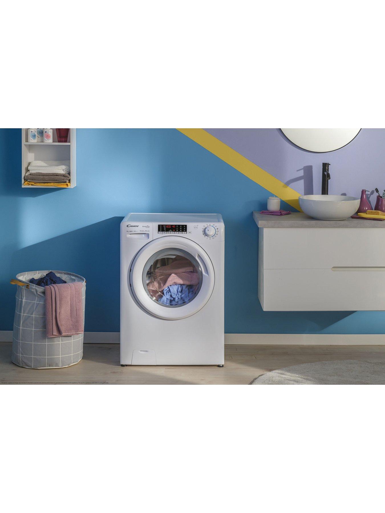 Candy CSO 686TWM6-80 8kg Load, 1600 Spin Smart Pro Inverter Washing ...