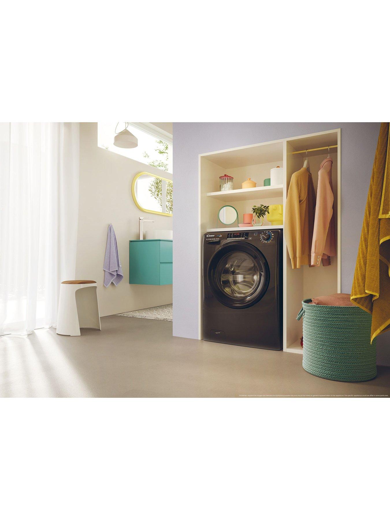 Candy CSO 686TWMBB6-80 8kg 1600 Spin Washing Machine - Black | Very