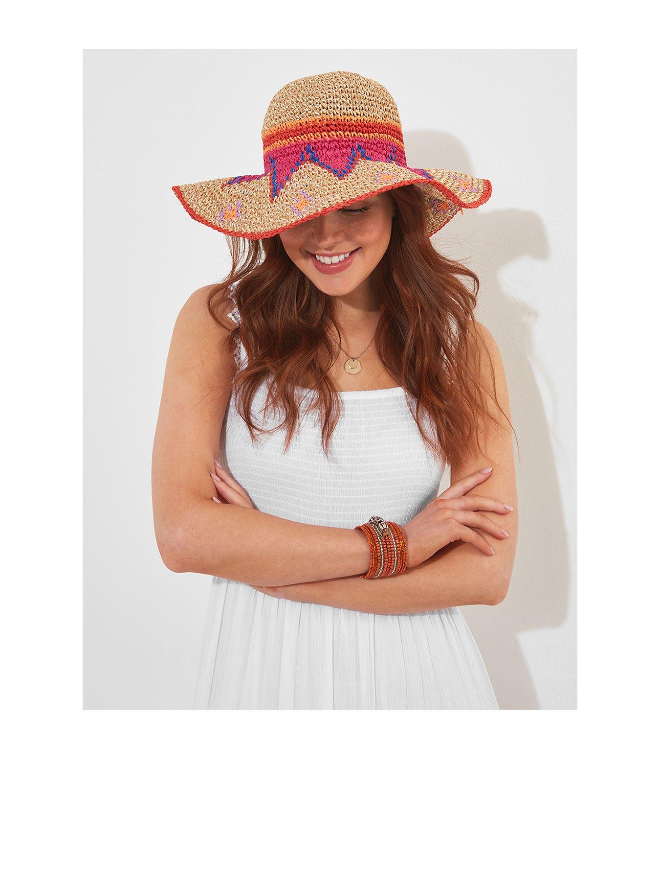 Joe Browns Straw Floppy Hat - Natural | Very.co.uk