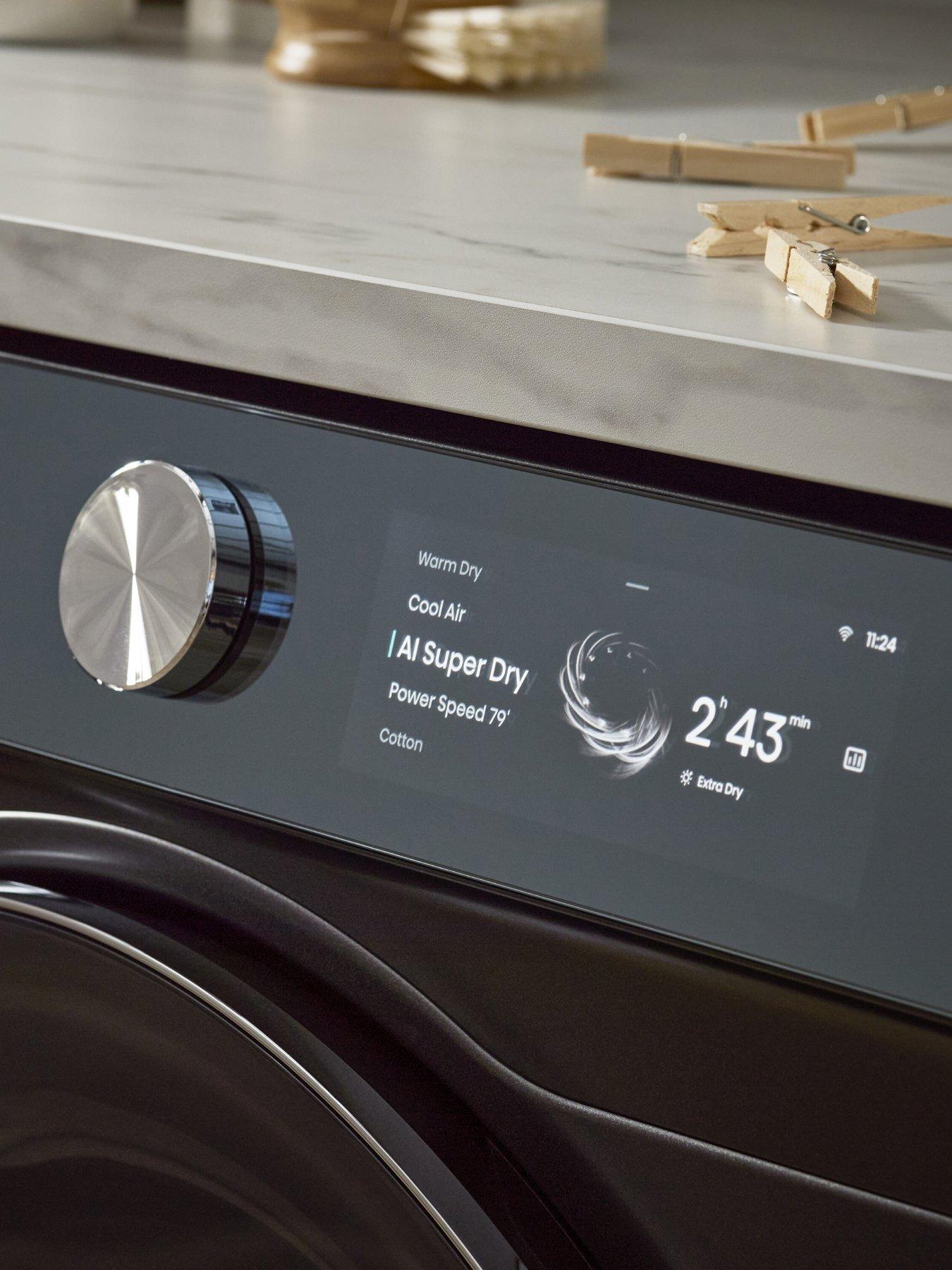 Hisense 7S Series DH7S107BB 10kg Load, AI Tumble Dryer with Touch ...