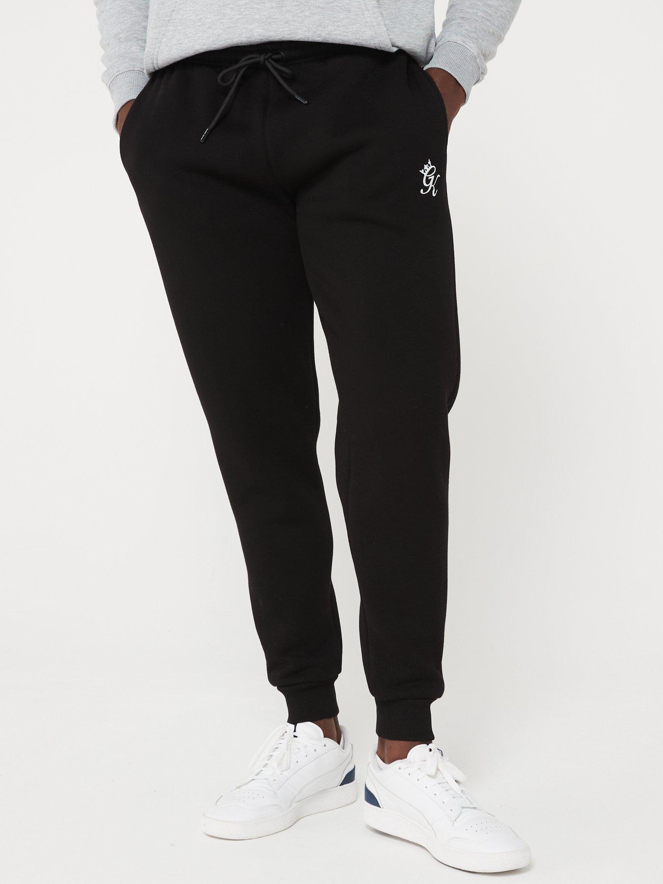 Gym King Mens Fundamental Fleece Jogger - Black | Very