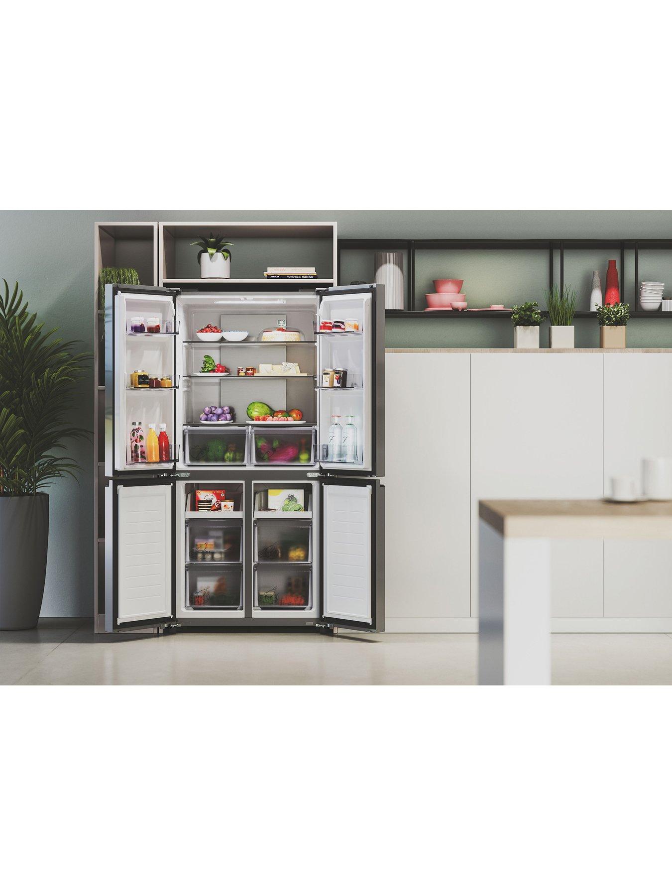 Hoover HHCR3818ENPL Total No Frost American Fridge Freezer, E Rated ...