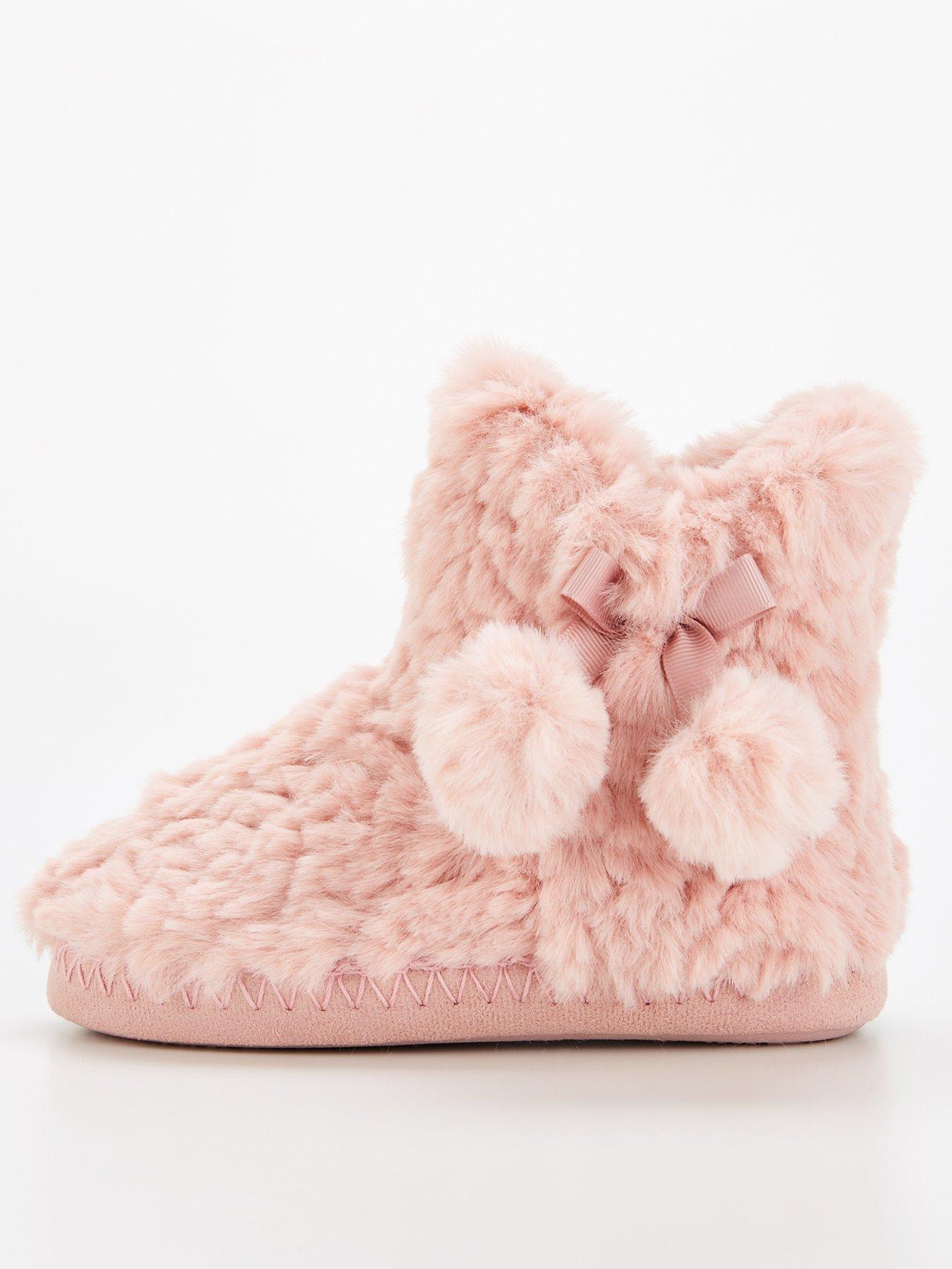 Everyday Girls Slipper Boot - Pink | Very