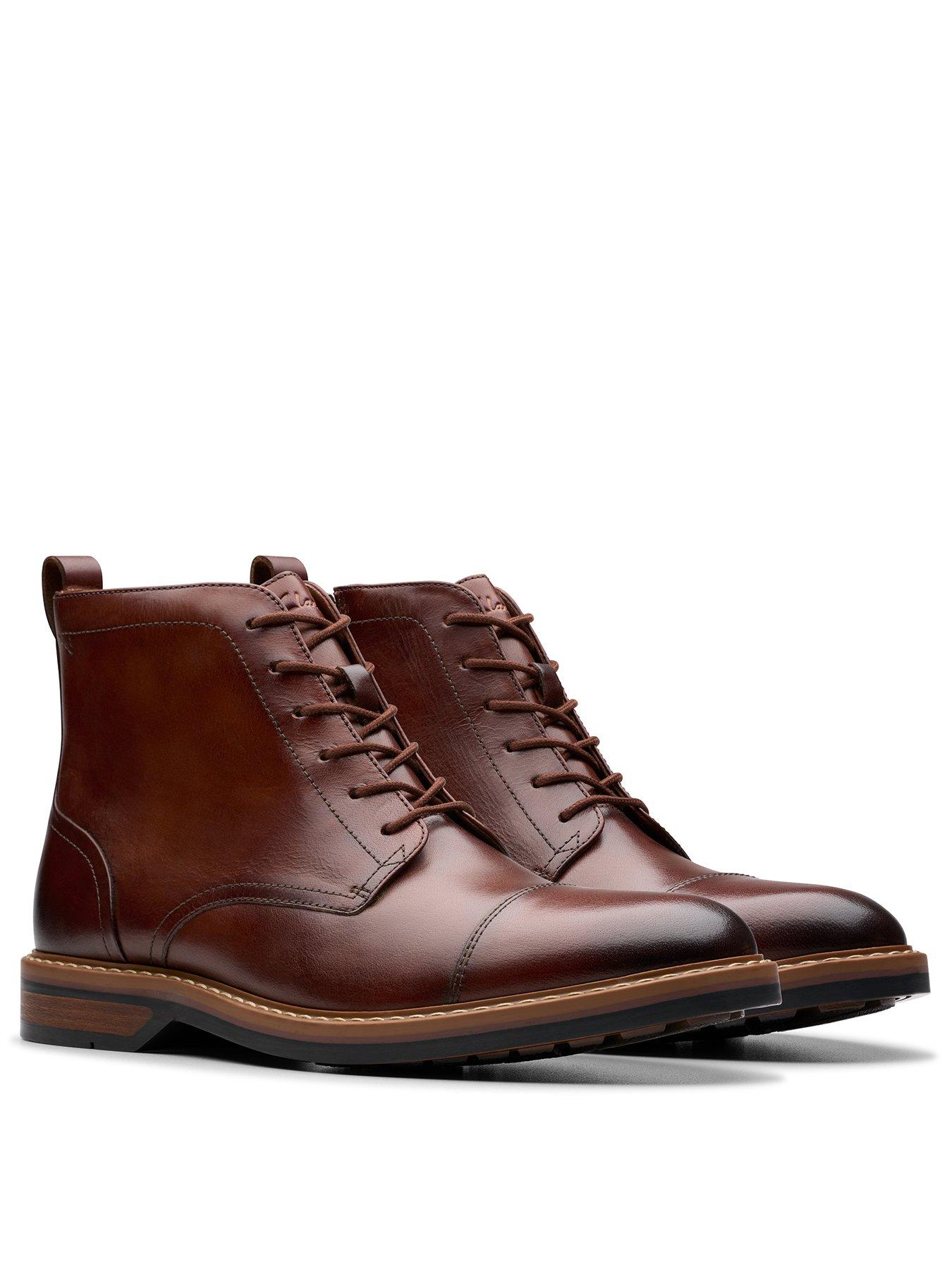 Clarks Aldwin Cap Lace Up Boots | Very