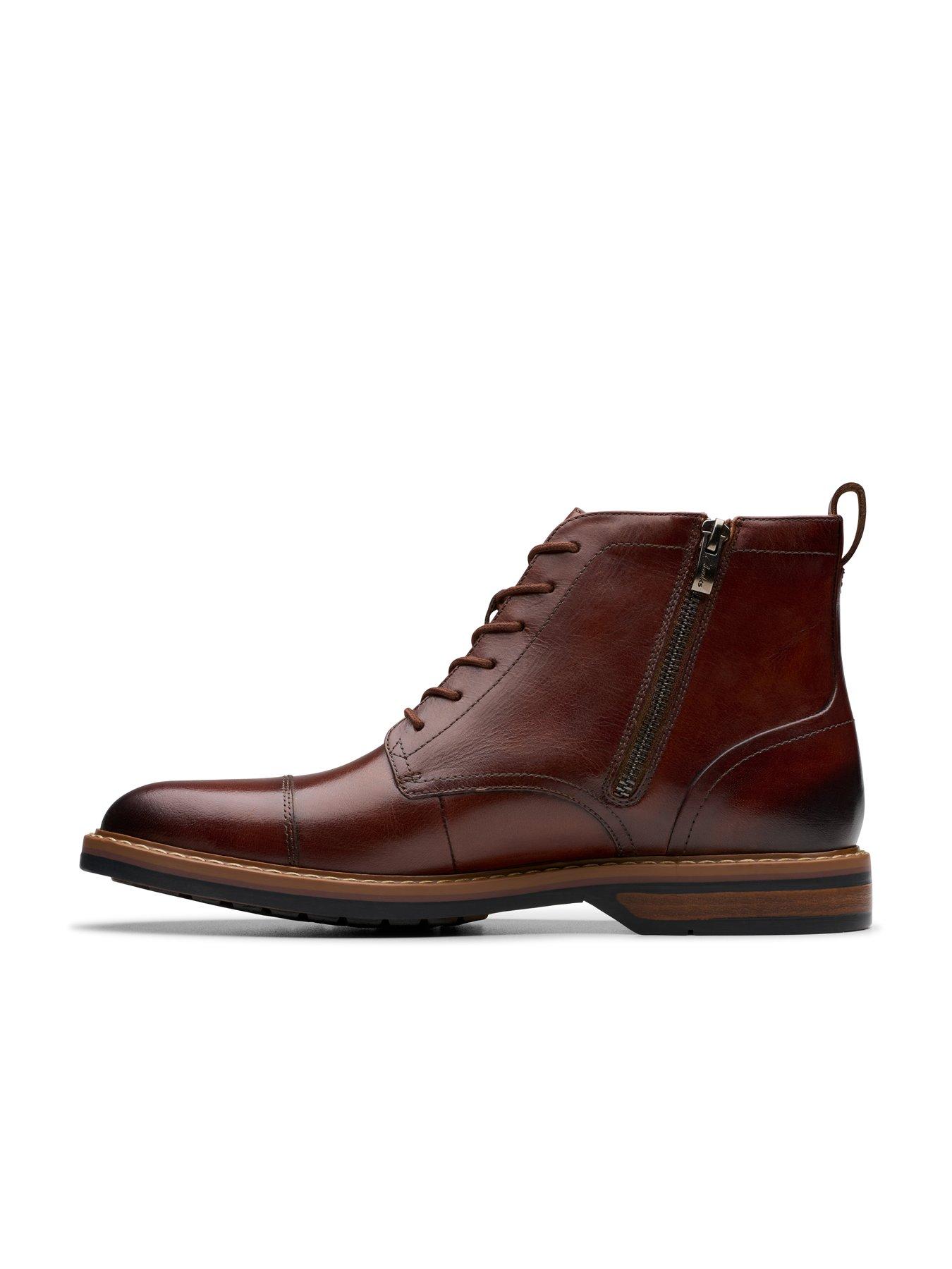 Clarks Aldwin Cap Lace Up Boots | Very