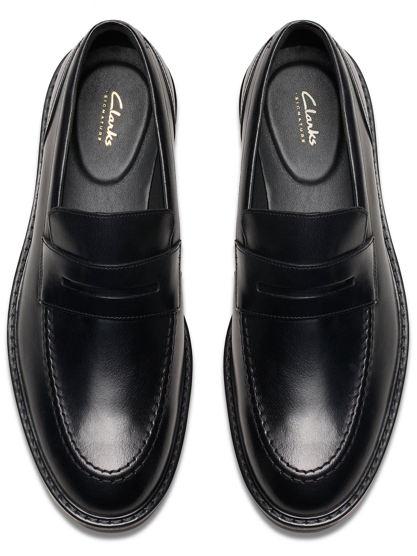Clarks Aldwin Step Loafers - Black | Very