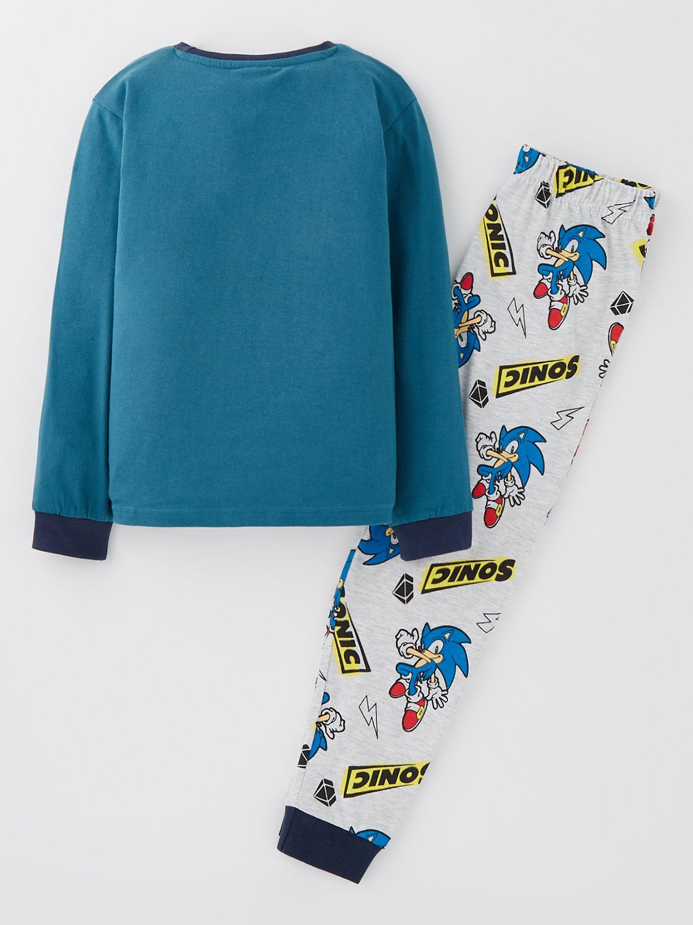 Sonic the Hedgehog Long Sleeve Pyjamas - Green | Very