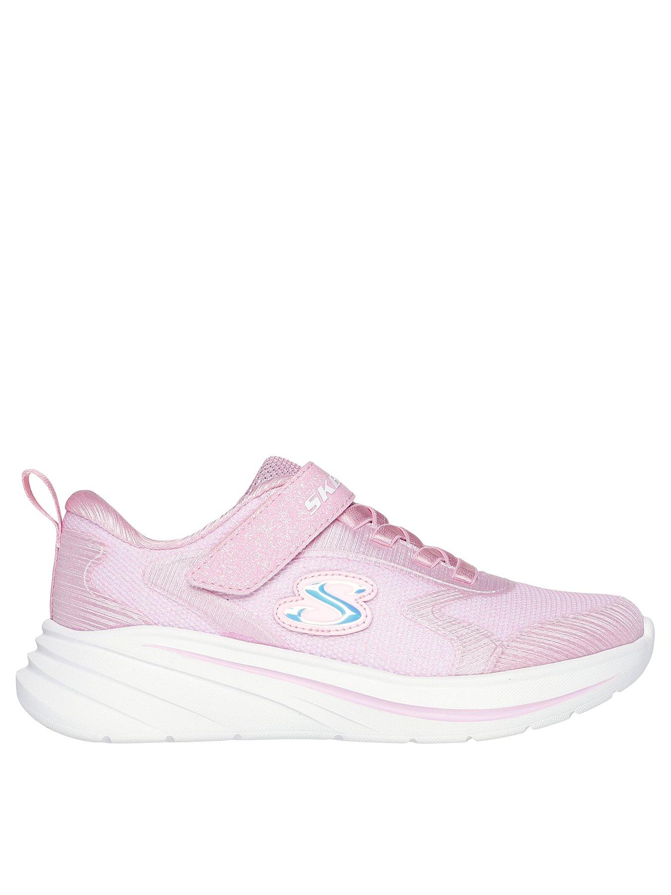 Skechers Girls Wave 92 Sparkle Mesh Trainer | Very