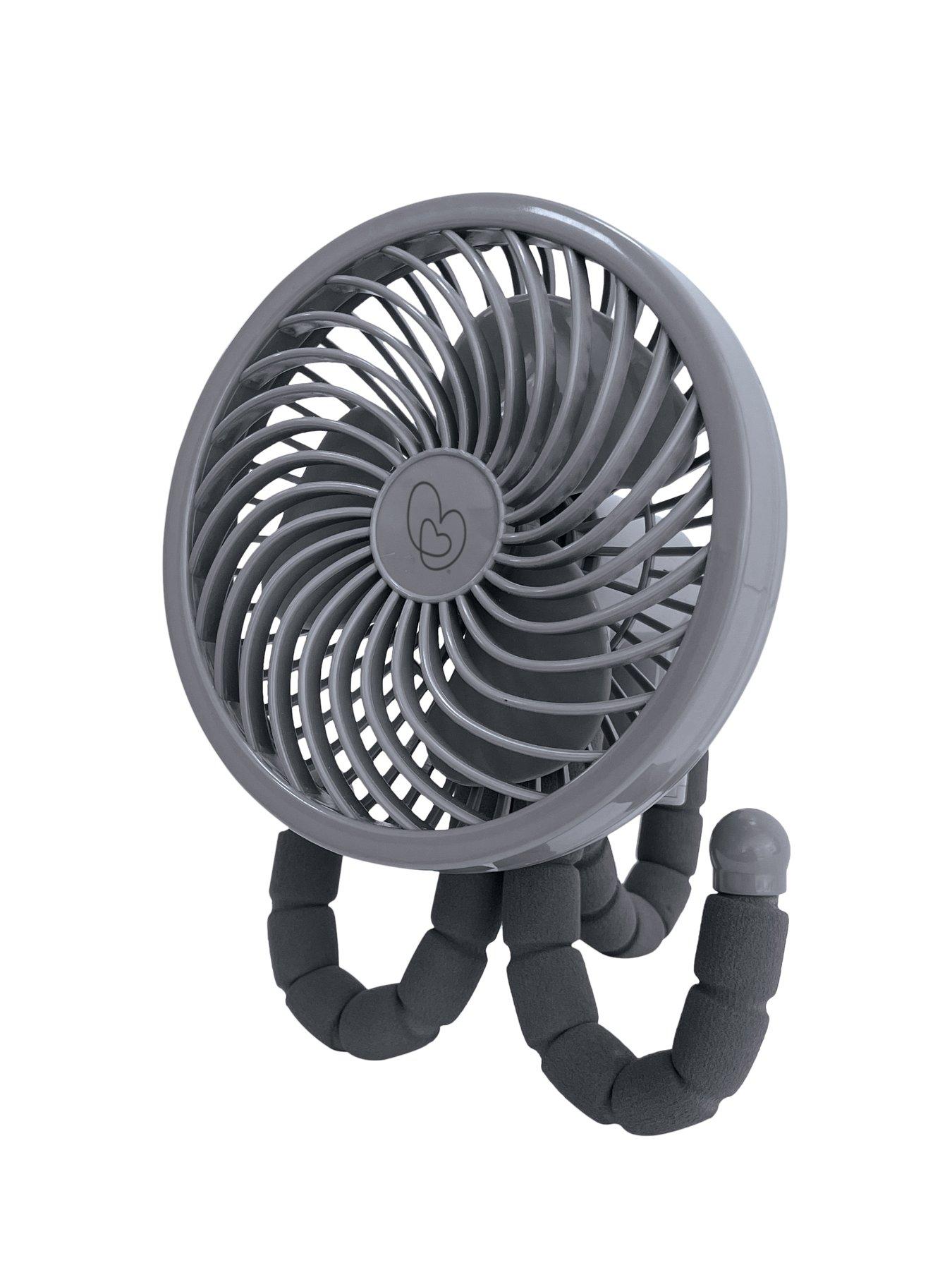 Dreambaby Smart-Grip Flexible Caged Fan - Grey | Very
