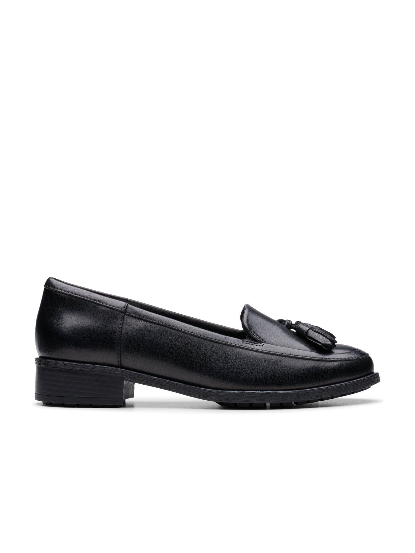 Clarks Havisham Edge Loafer Black Leather Very