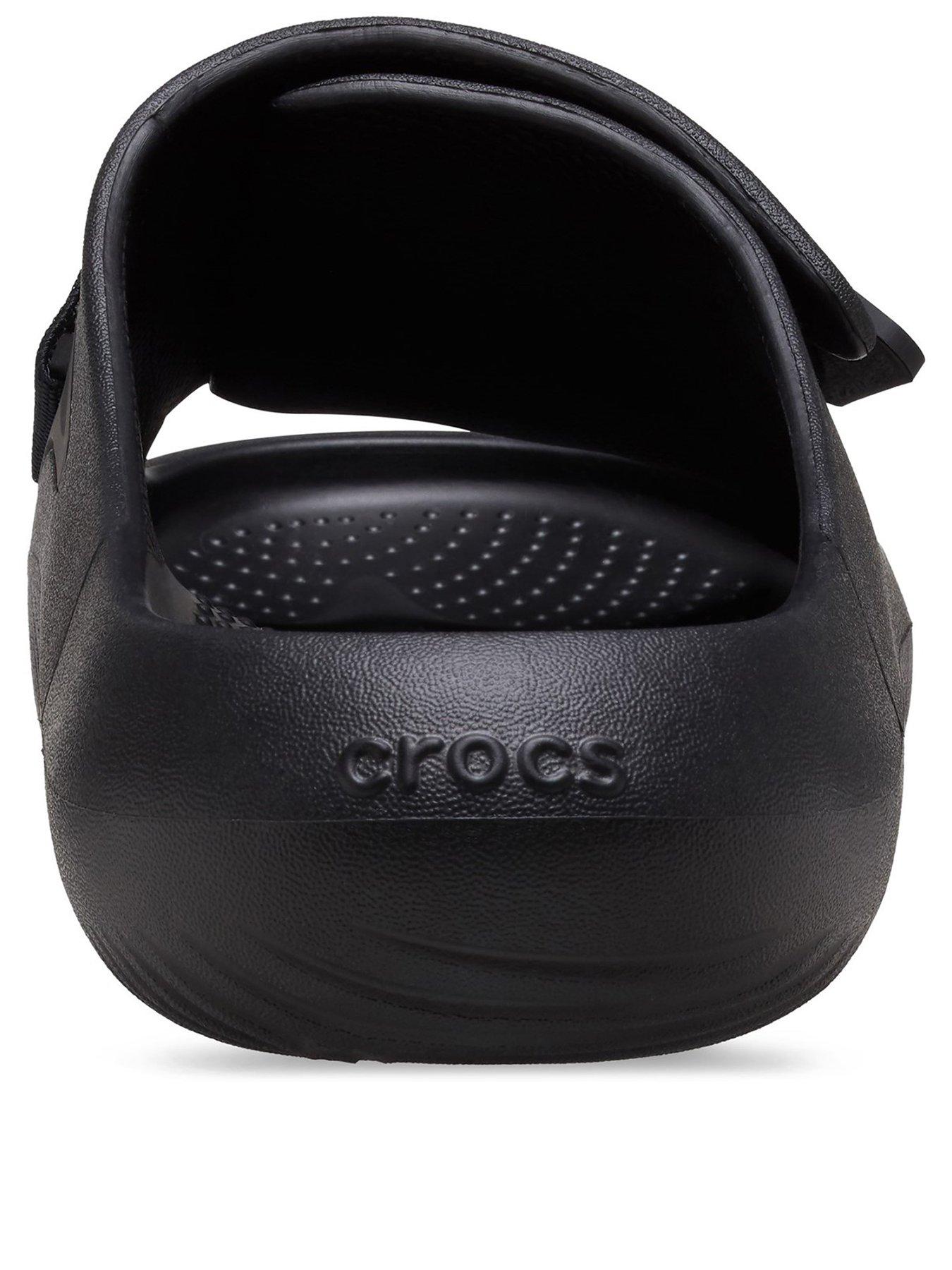 Crocs Men's Mellow Luxe Recovery Slide - Black | Very
