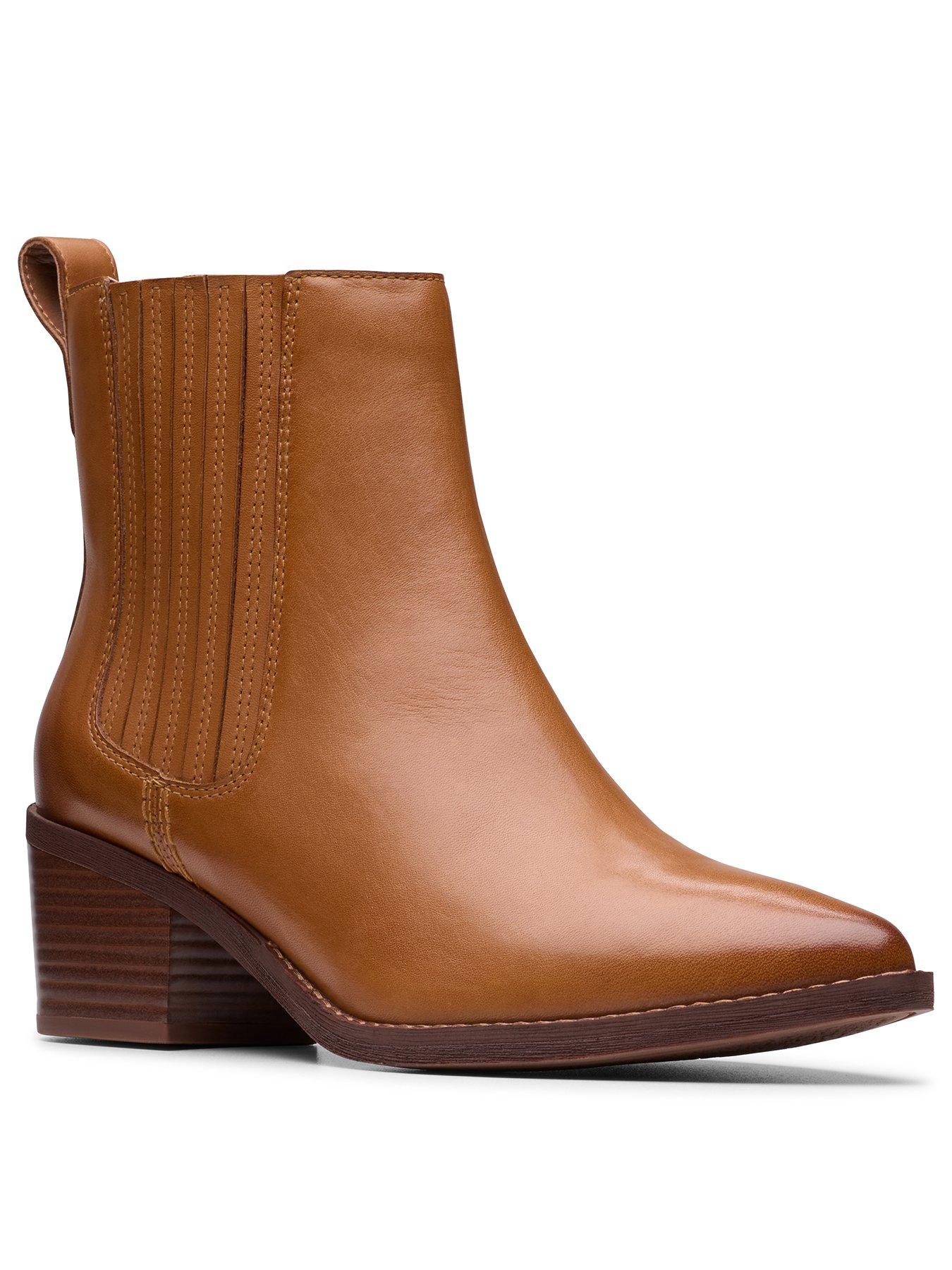 Clarks Morzine Top Leather Ankle Boot | Very